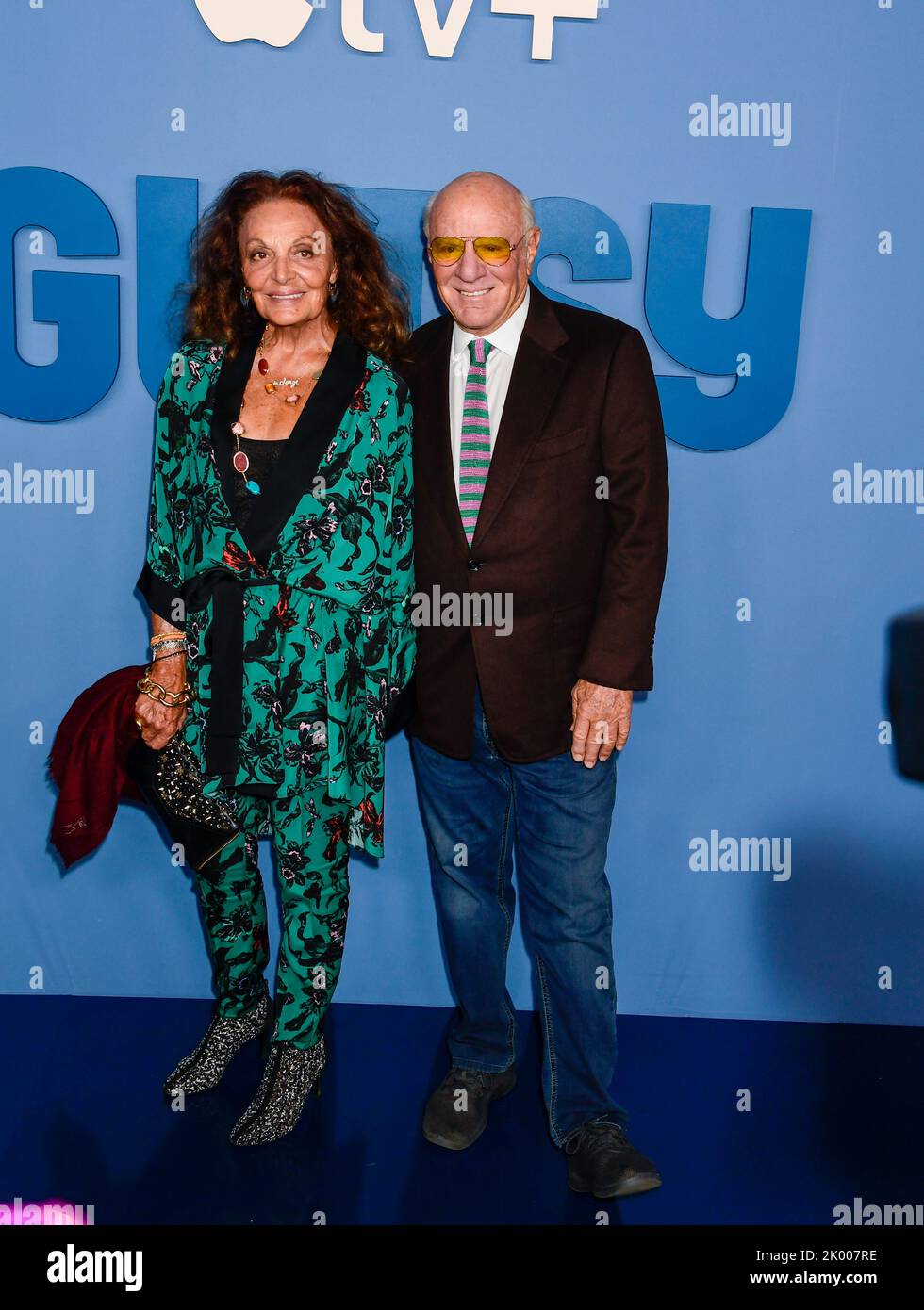 September 8, 2022, New York City Diane Von Furstenberg, Barry Diller ...