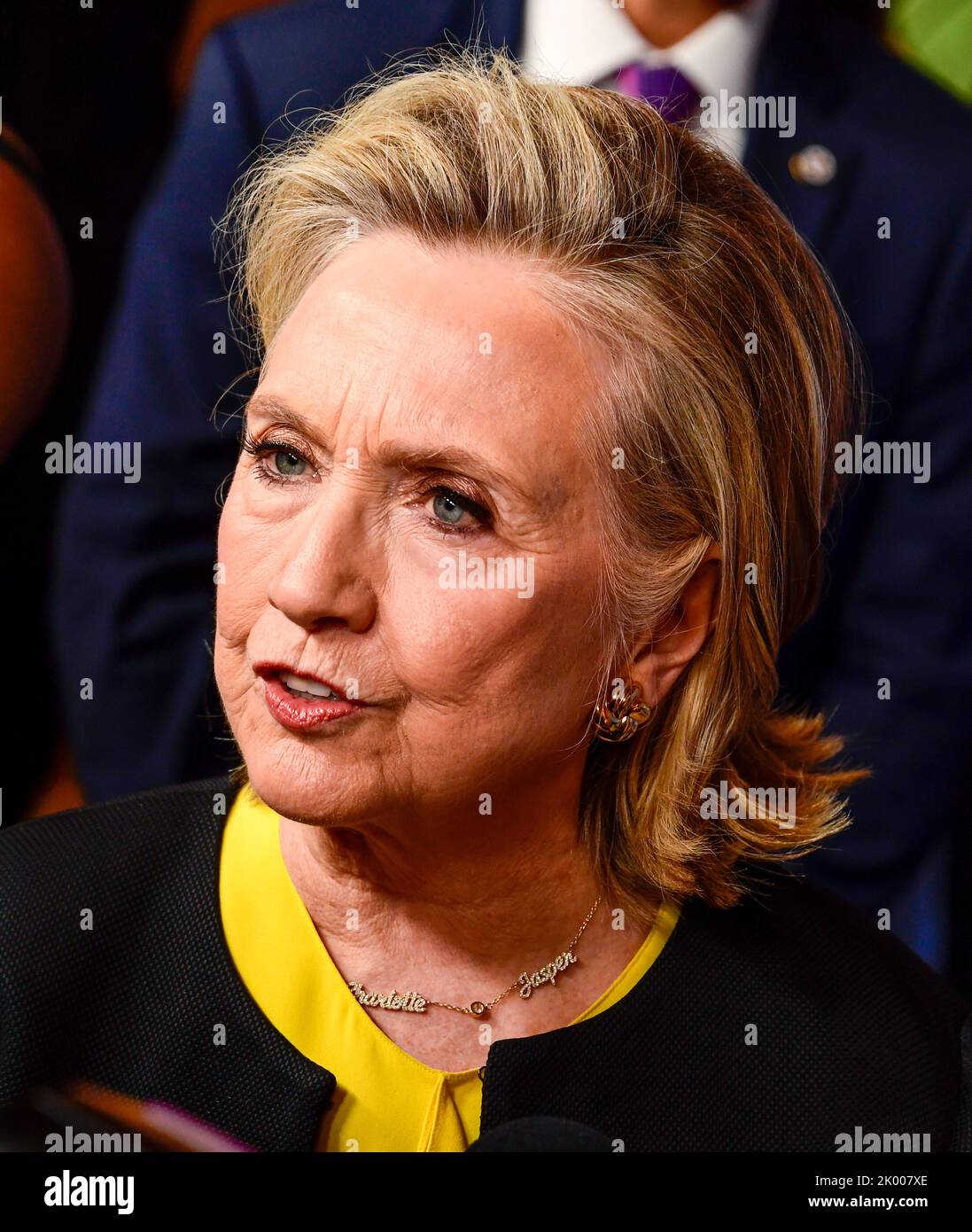 September 8, 2022, New York City Hillary Clinton arrives to APPLE TV ...