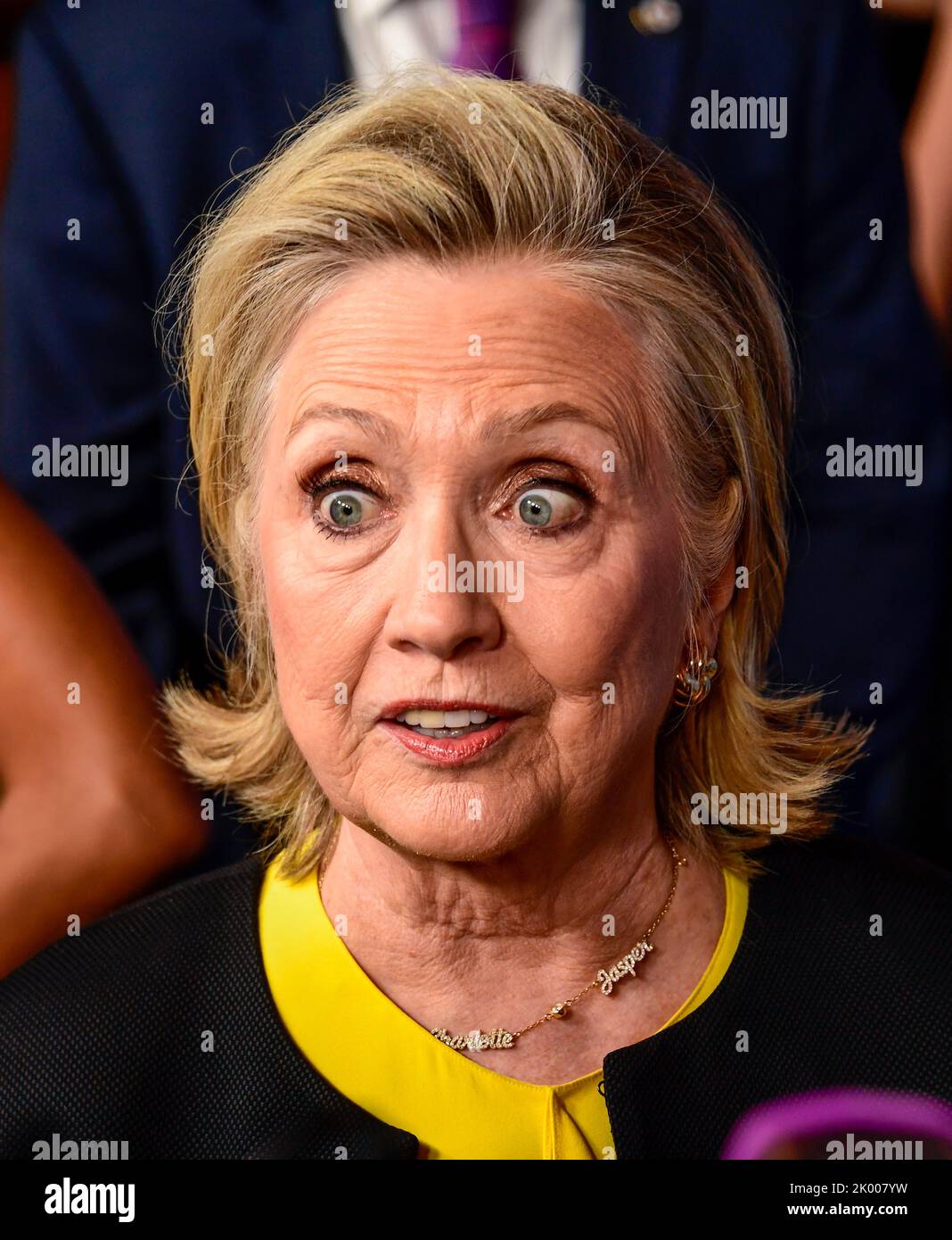 September 8, 2022, New York City Hillary Clinton arrives to APPLE TV ...