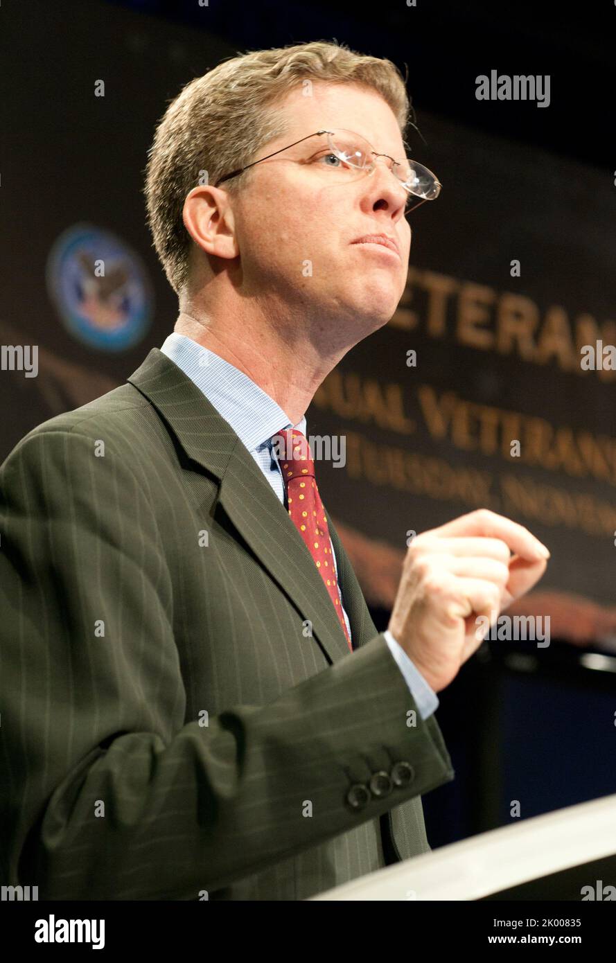 Veterans Day Ceremony at HUD headquarters, with Secretary Shaun Donovan ...