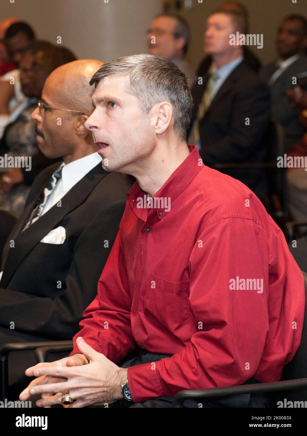 Veterans Day Ceremony at HUD headquarters, with Secretary Shaun Donovan ...