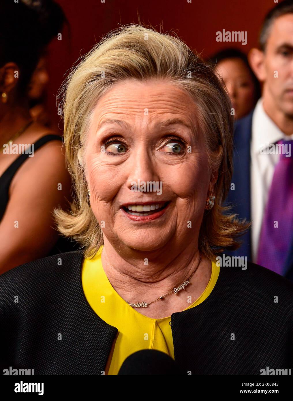 September 8, 2022, New York City Hillary Clinton arrives to APPLE TV ...