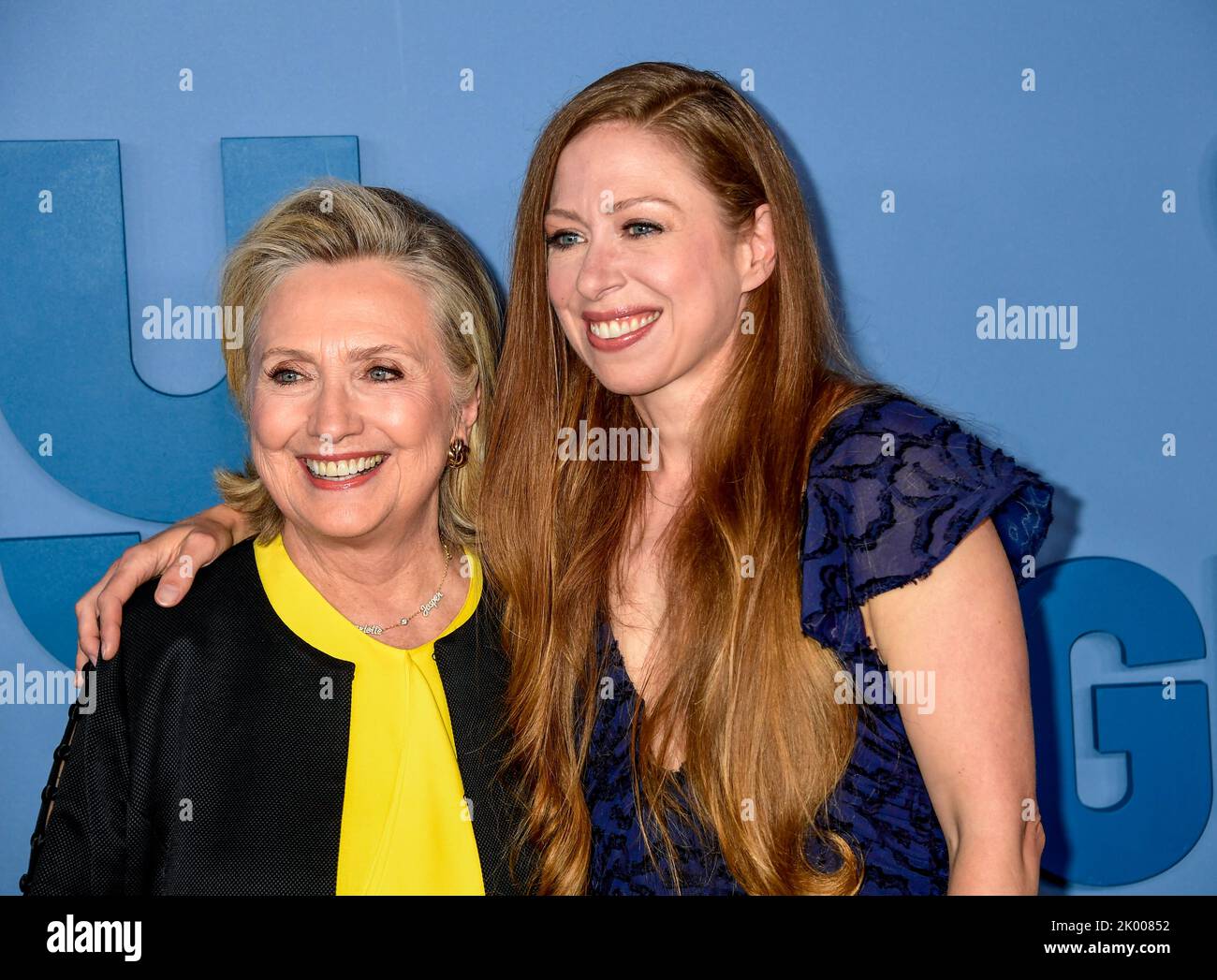 September 8, 2022, New York City Hillary Clinton, Chelsea Clinton ...