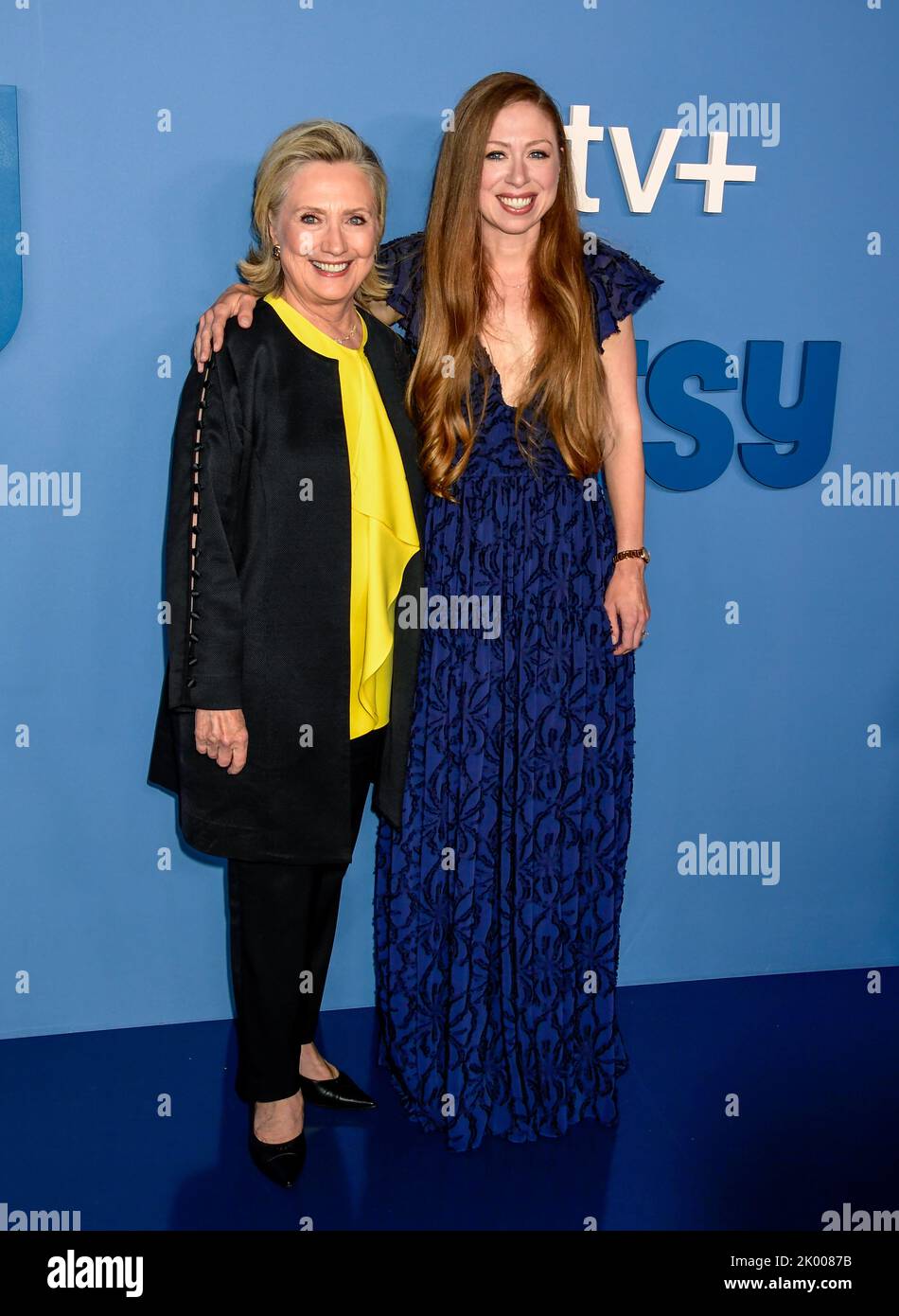 September 8, 2022, New York City Hillary Clinton, Chelsea Clinton ...