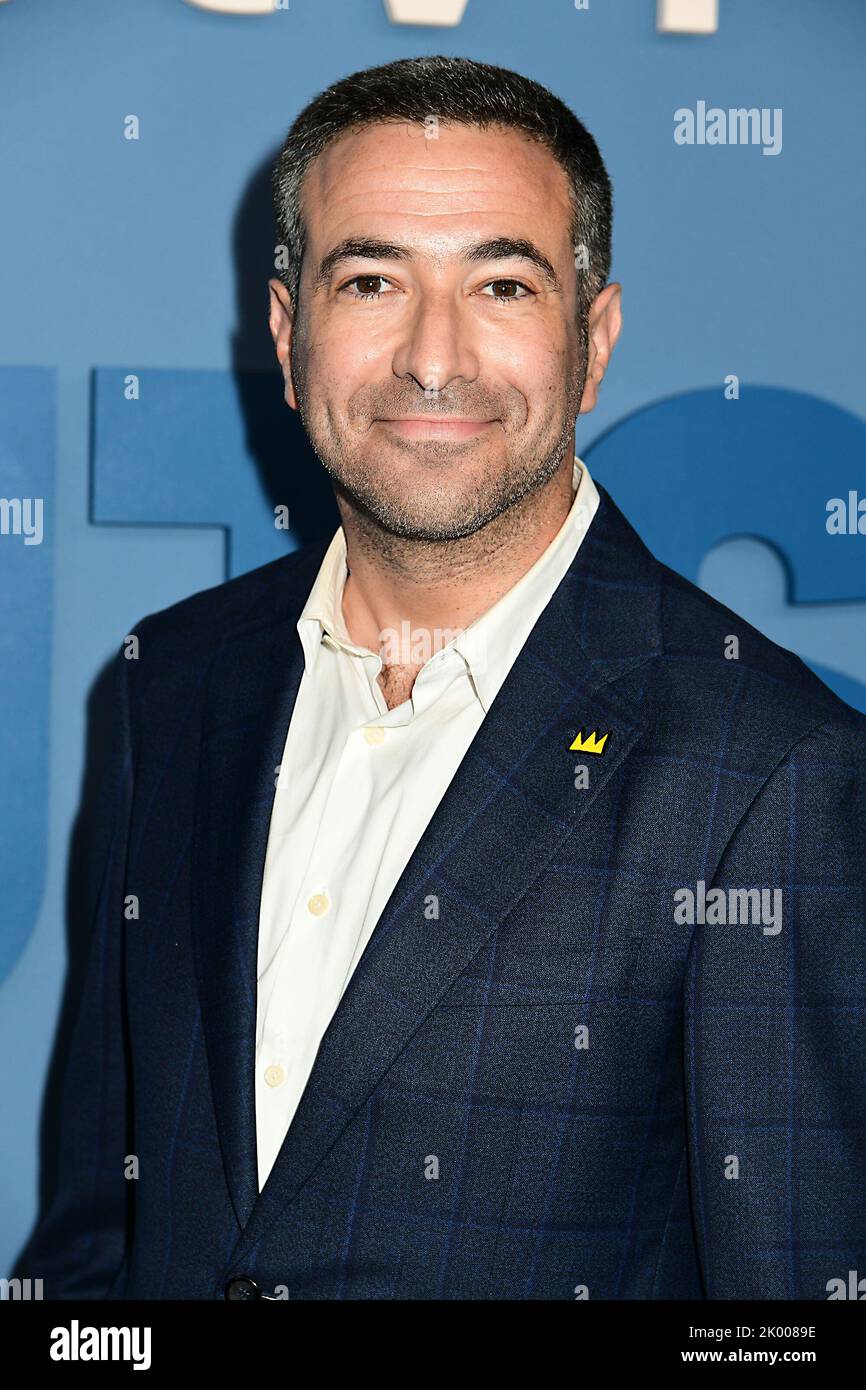 New York, New York, USA, 08/09/2022, Ari Melber attends the Red Carpet Premiere of Apple TV ...