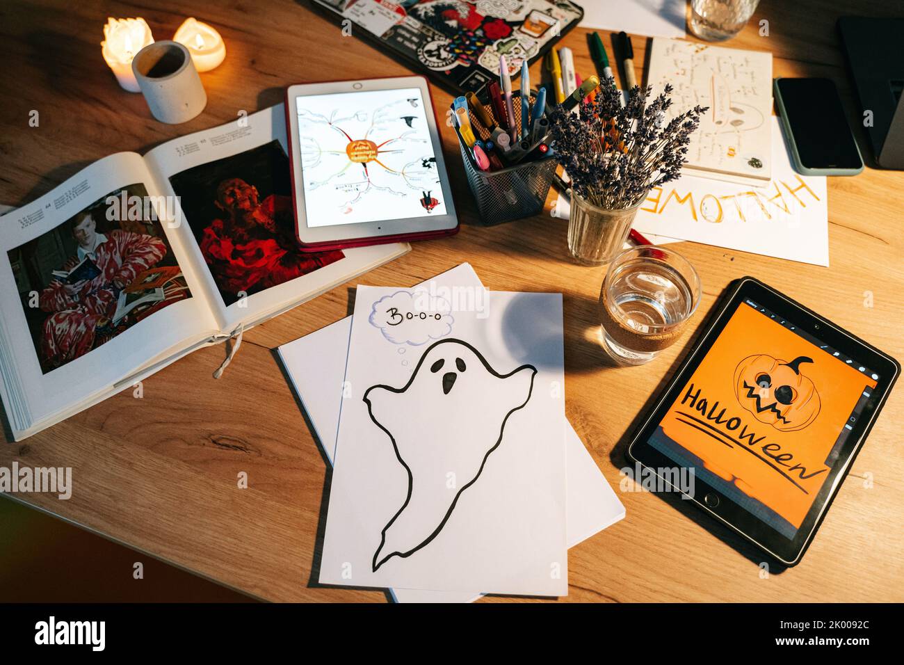 Halloween art ideas hi-res stock photography and images - Alamy