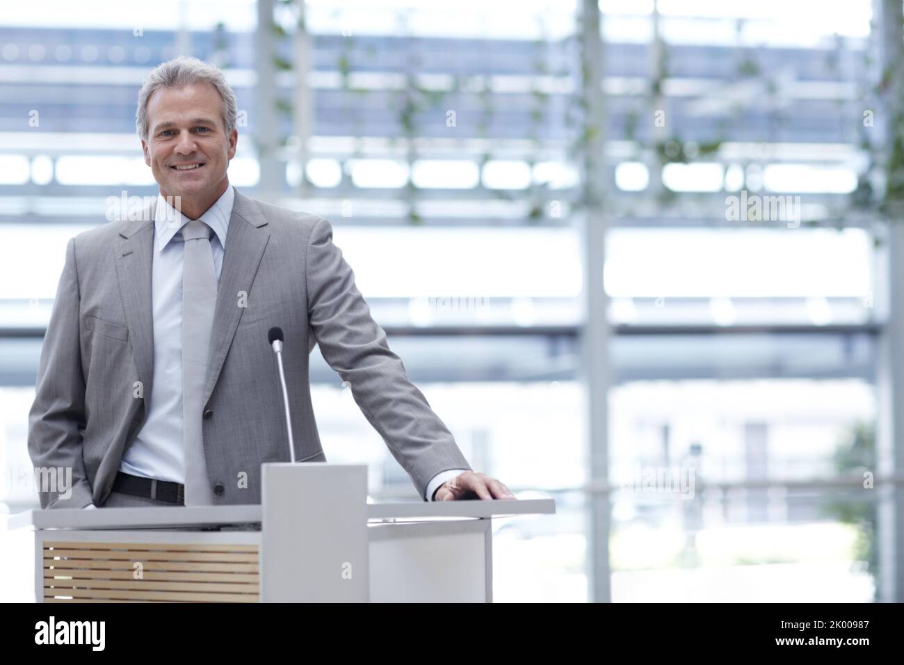 He can inspire colleague with his speeches. An experienced business ...