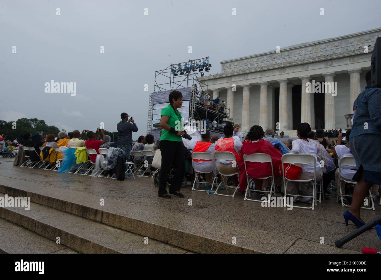 50th Anniversary March on Washington event, National Mall and Lincoln ...