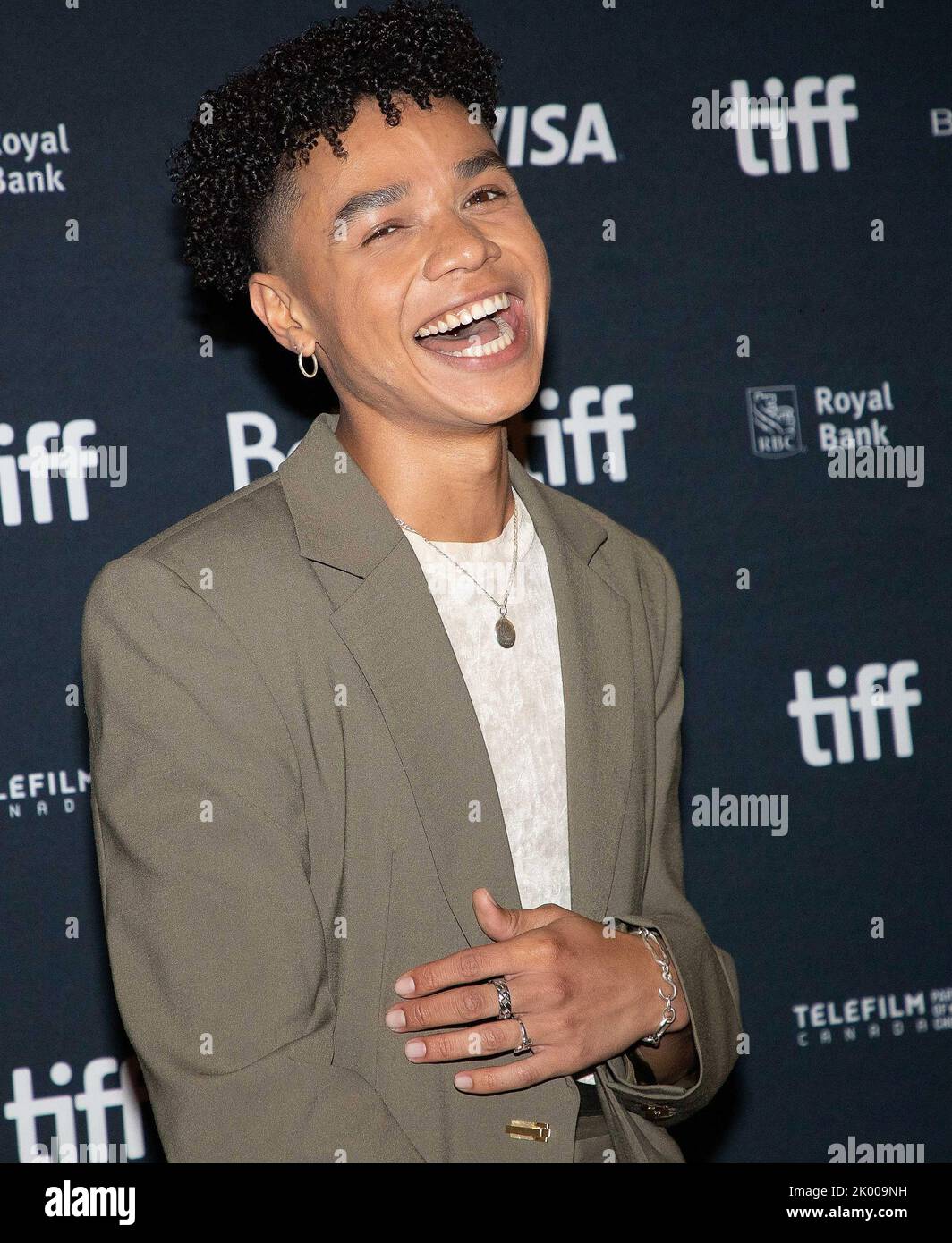 Toronto, Canada. 08th Sep, 2022. Miles Gutierrez-Riley attends the "On ...