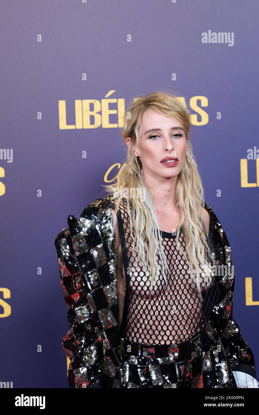 Madrid, Spain. 08/09/2022, Olivia Baglivi attends 'Libelulas' Premiere ...