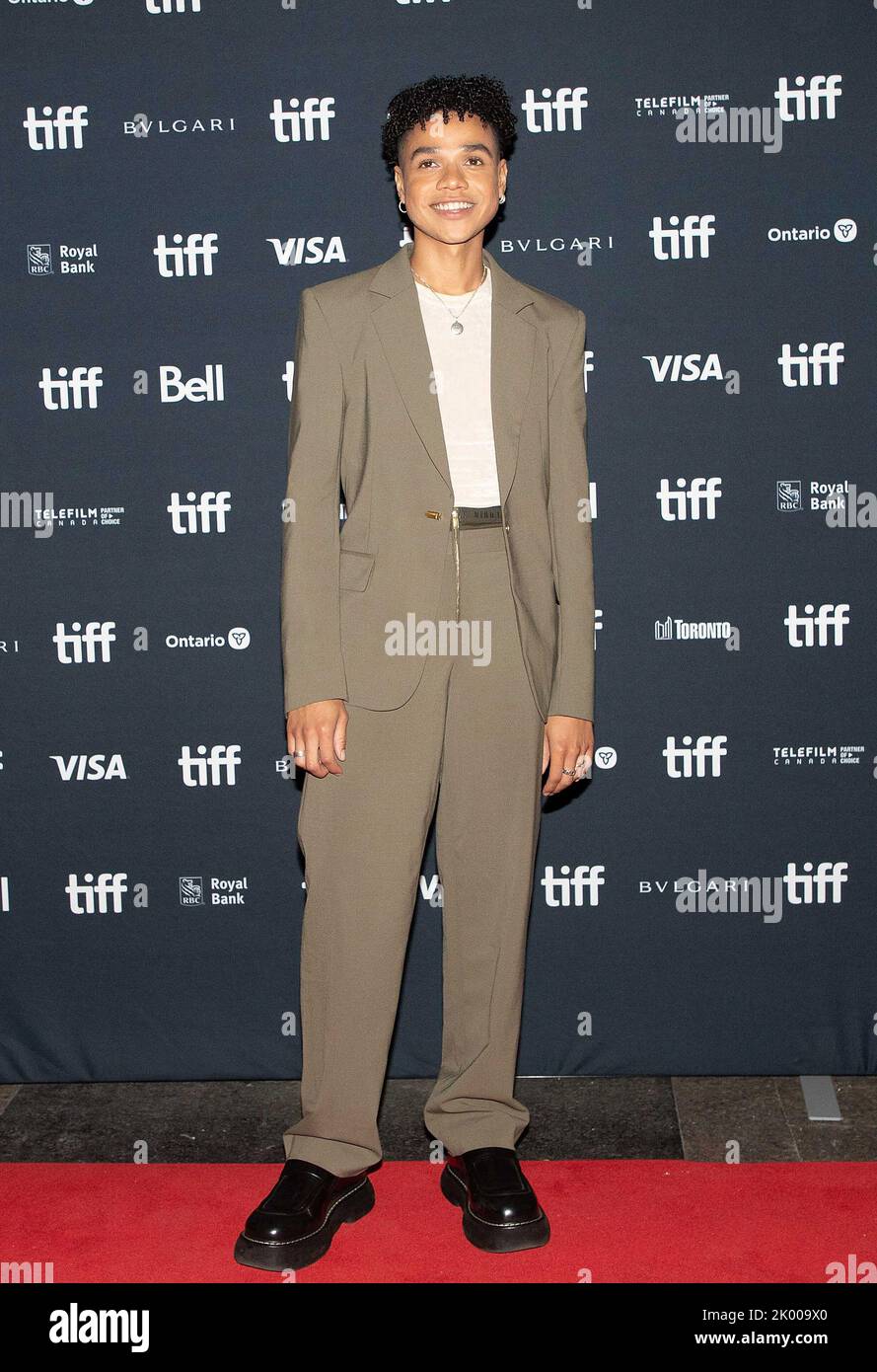 Toronto, Canada. 08th Sep, 2022. Miles Gutierrez-Riley attends the "On ...