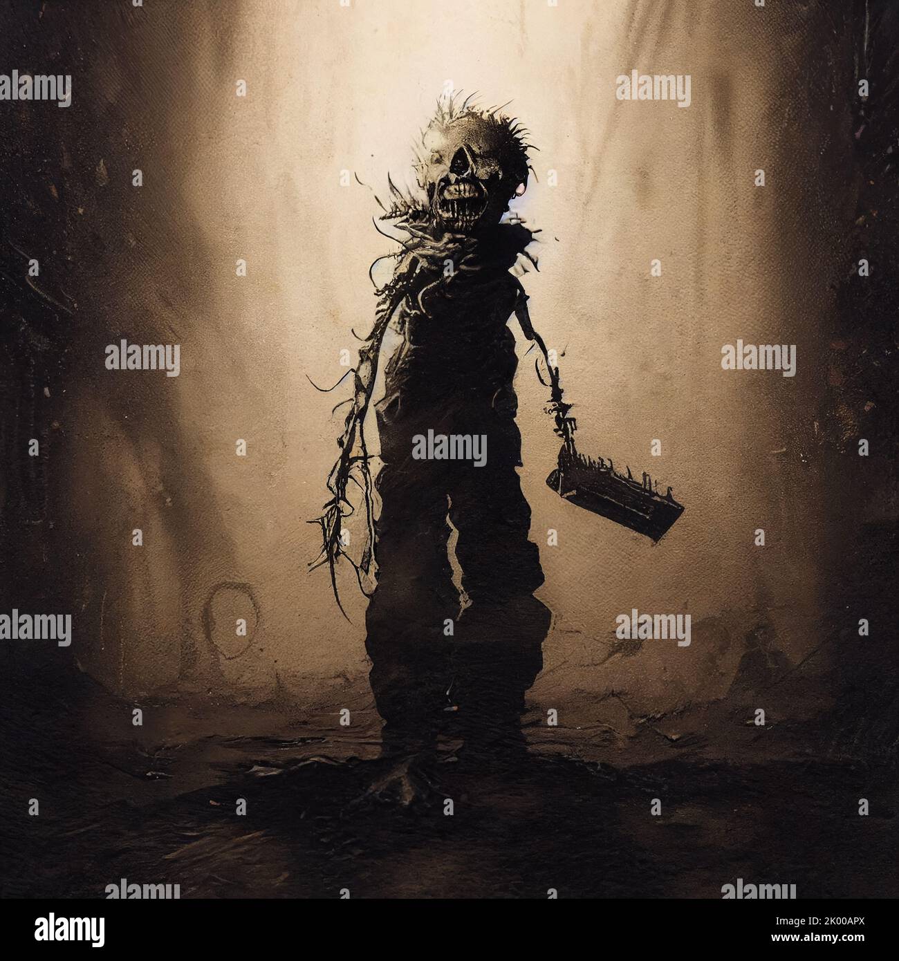 Man and monster hi-res stock photography and images - Alamy