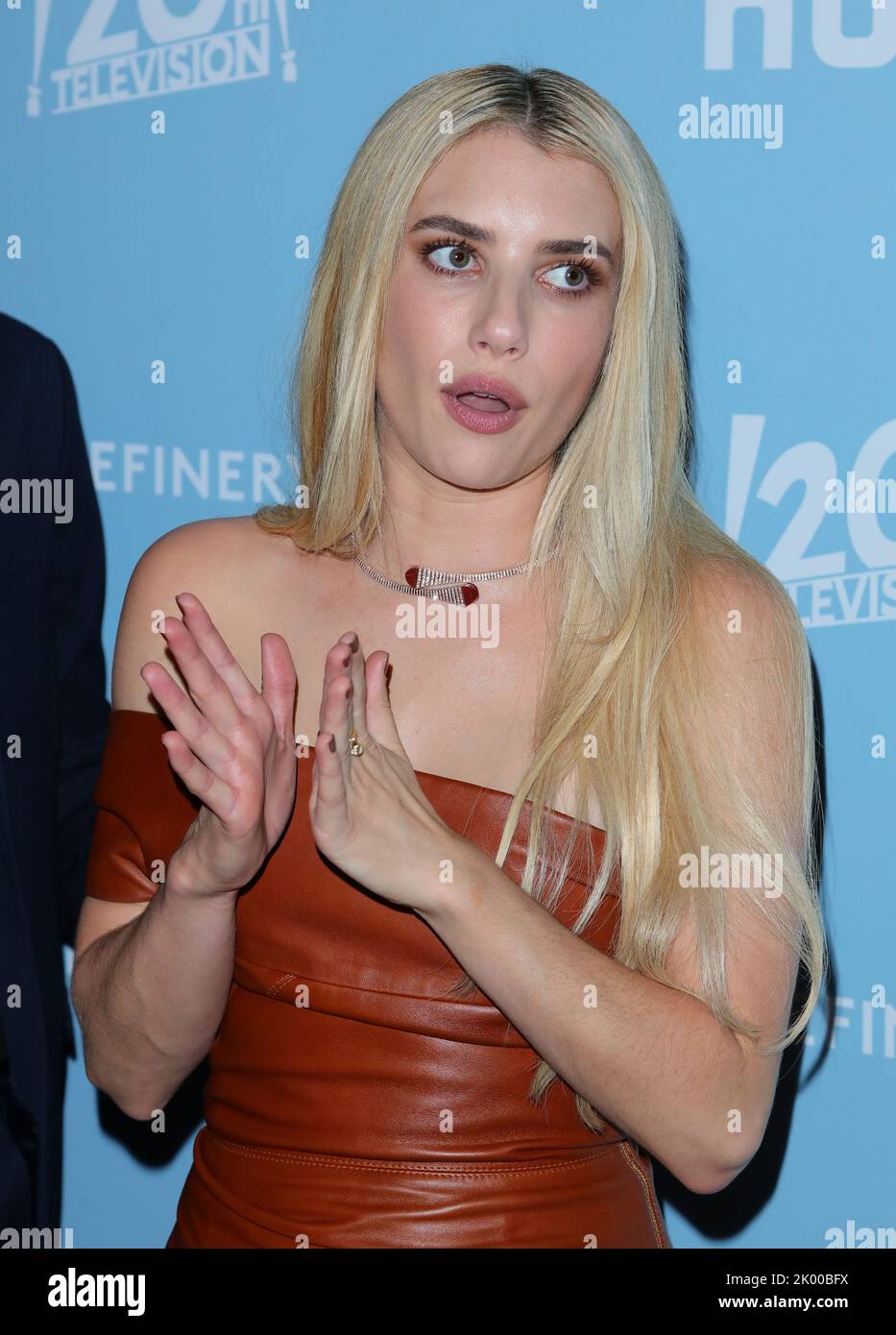 Hollywood, USA. 08th Sep, 2022. Emma Roberts arrives at The Hulu TELL ...