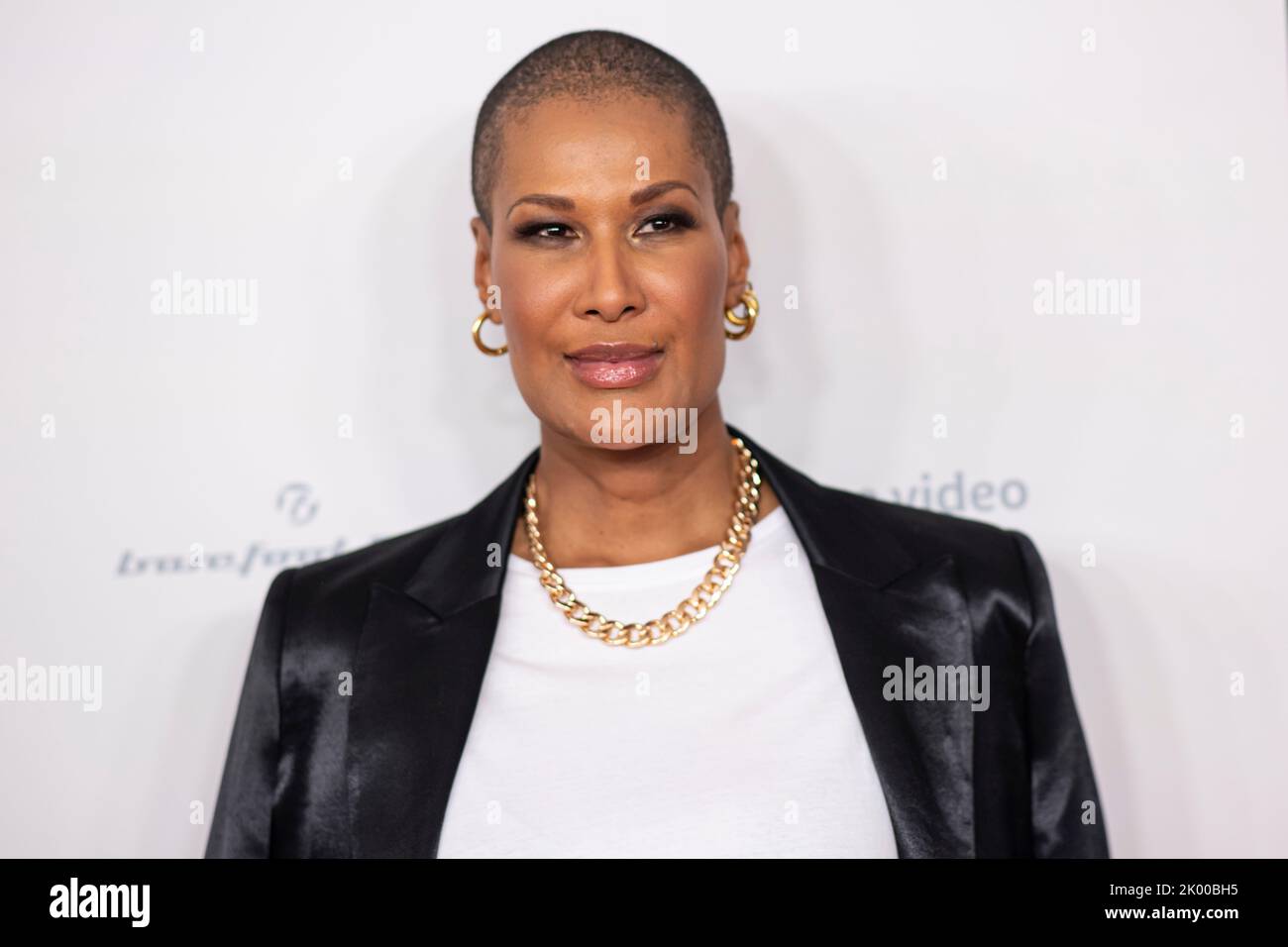 Berlin, Germany. 07th Sep, 2022. Model and presenter Marie Amiere comes ...