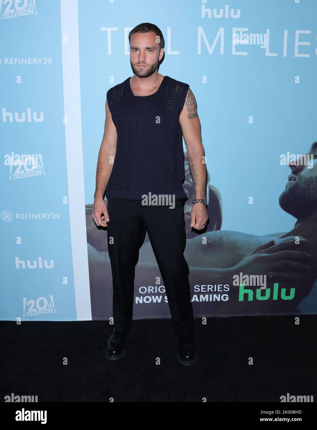 Hollywood, USA. 08th Sep, 2022. Jackson White arrives at The Hulu TELL ...