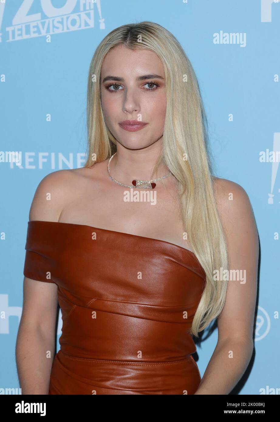 Hollywood, USA. 08th Sep, 2022. Emma Roberts arrives at The Hulu TELL ...