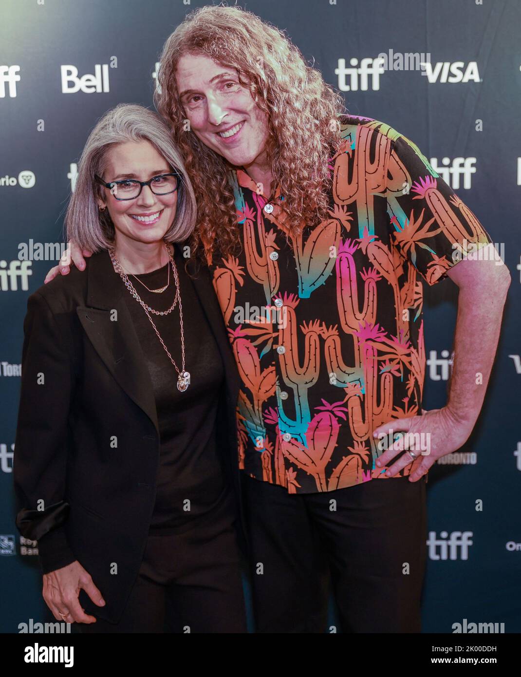 Weir Al Yankovic withis his wife attends Toronto International Film ...