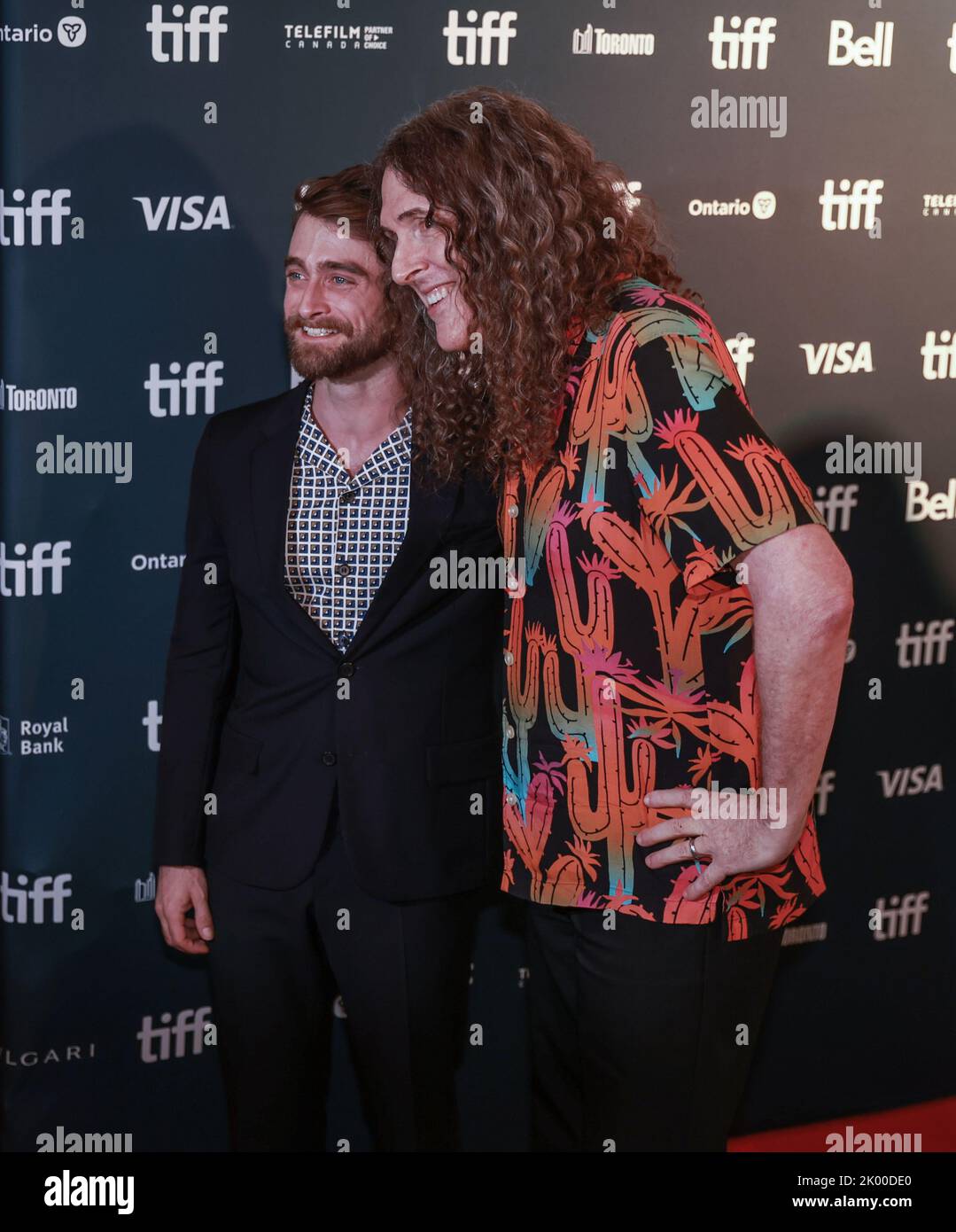 Daniel Radcliffe and Weird Al Yankovic attends Toronto International ...
