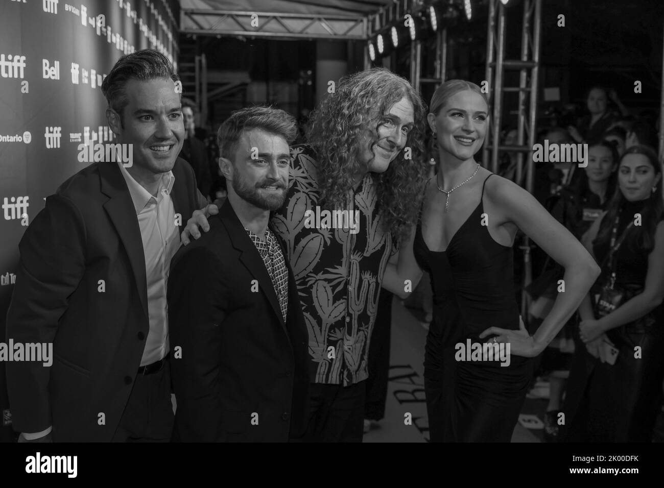 Director Eric Appel Actor Daniel Radcliffe Wierd Al Yankovifc and Evan ...