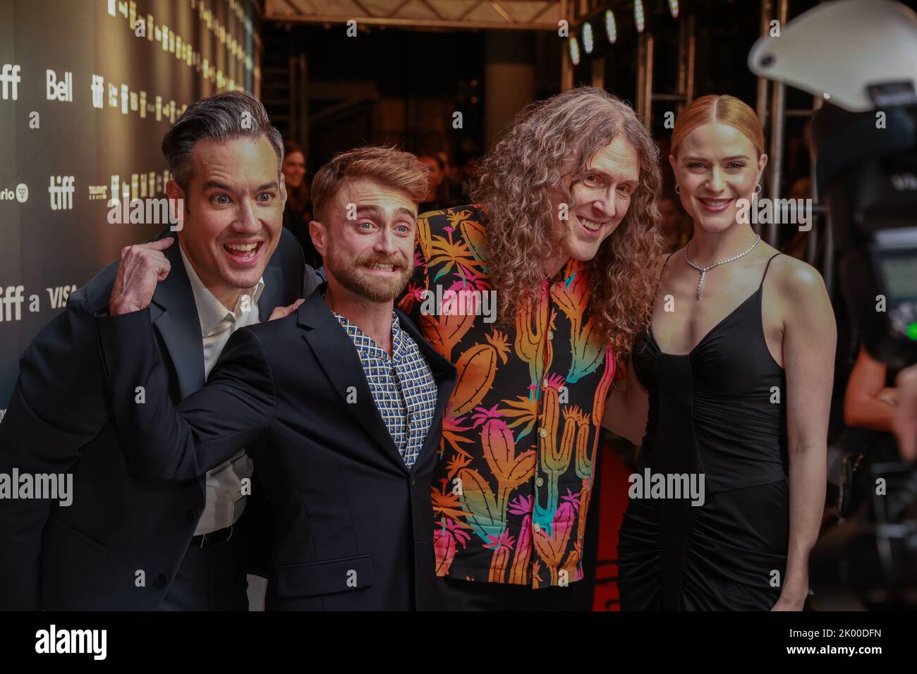 Director Eric Appel Actor Daniel Radcliffe Wierd Al Yankovifc and Evan ...