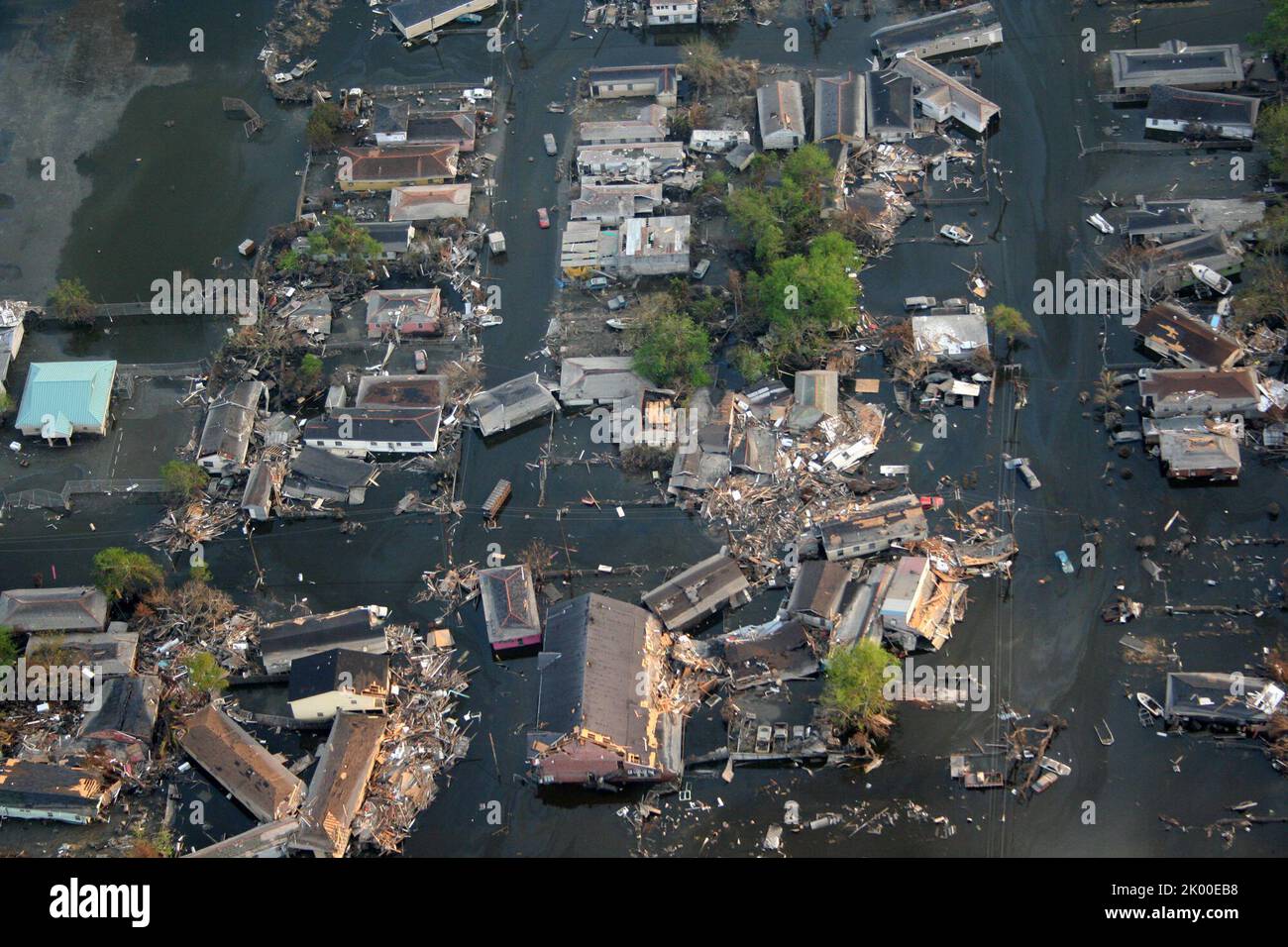 Highlight views: Hurricane Katrina impact in New Orleans, Louisiana ...