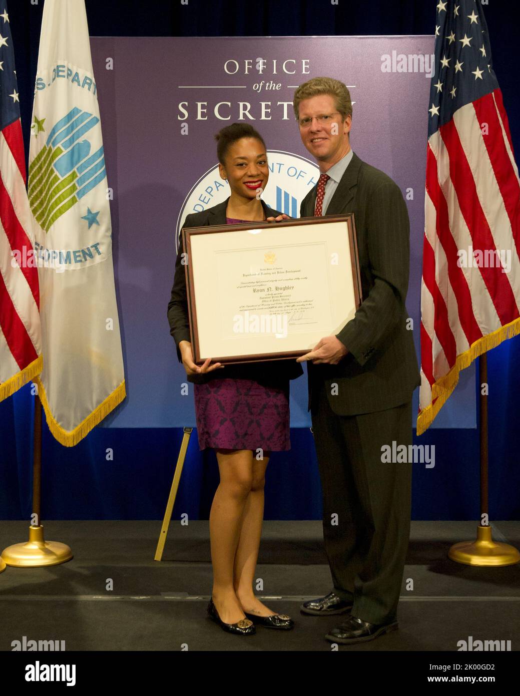 Swearing-in ceremony, led by Secretary Shaun Donovan and Deputy ...