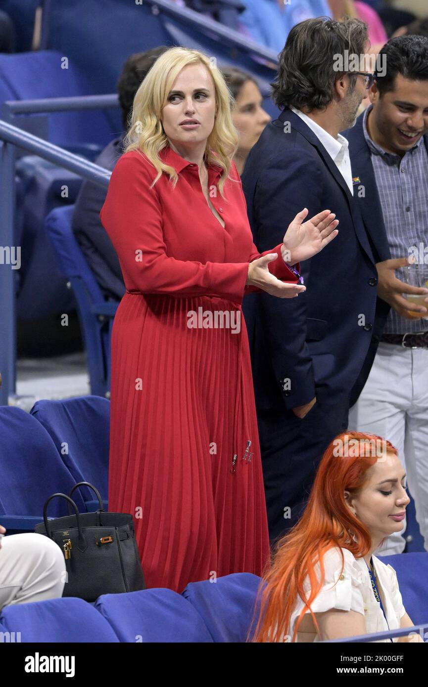 New York, US, September 8, 2022. Actress Rebel Wilson attends the Aryna ...