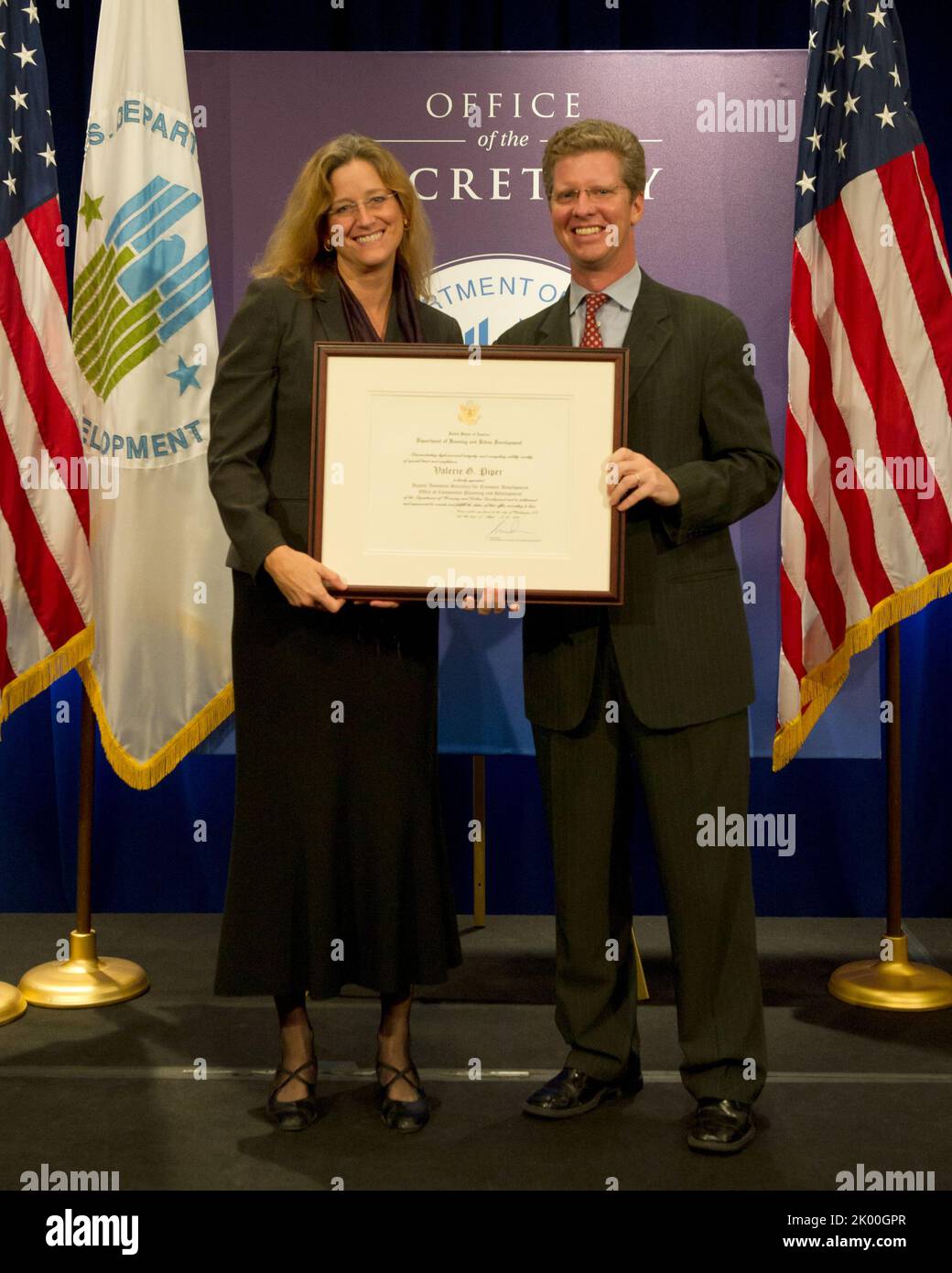 Swearing-in ceremony, led by Secretary Shaun Donovan and Deputy ...