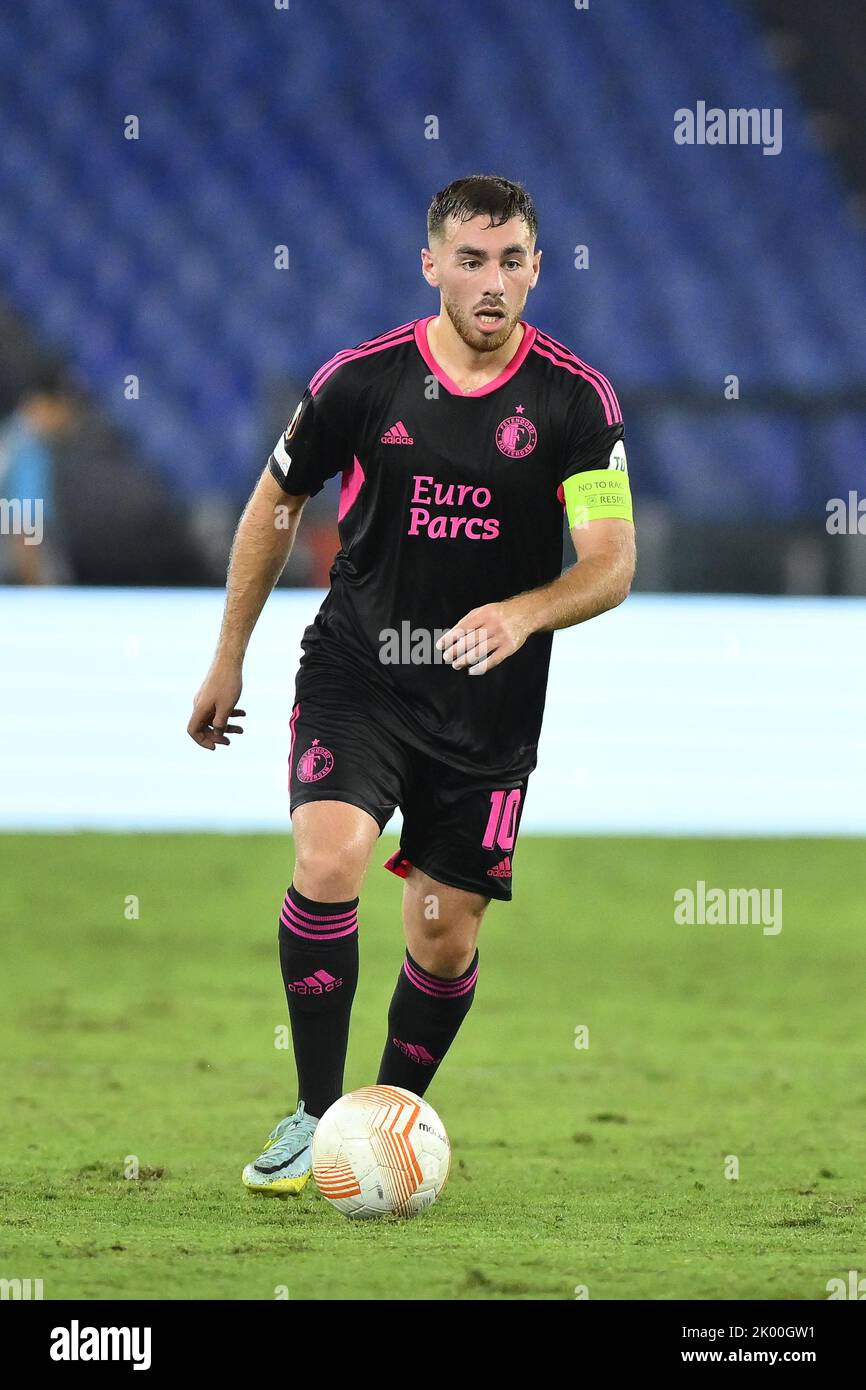 Rome, Italy. 08th Sep, 2022. Orkun Kokcu of Feyenoord during the first ...
