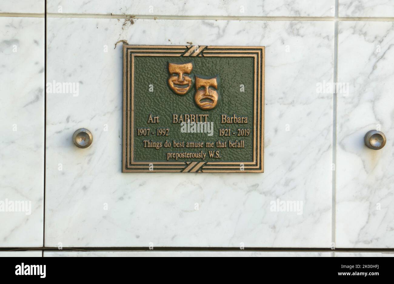 Los Angeles, California, USA 19th June 2022 Cartoonist Art Babbitt and ...