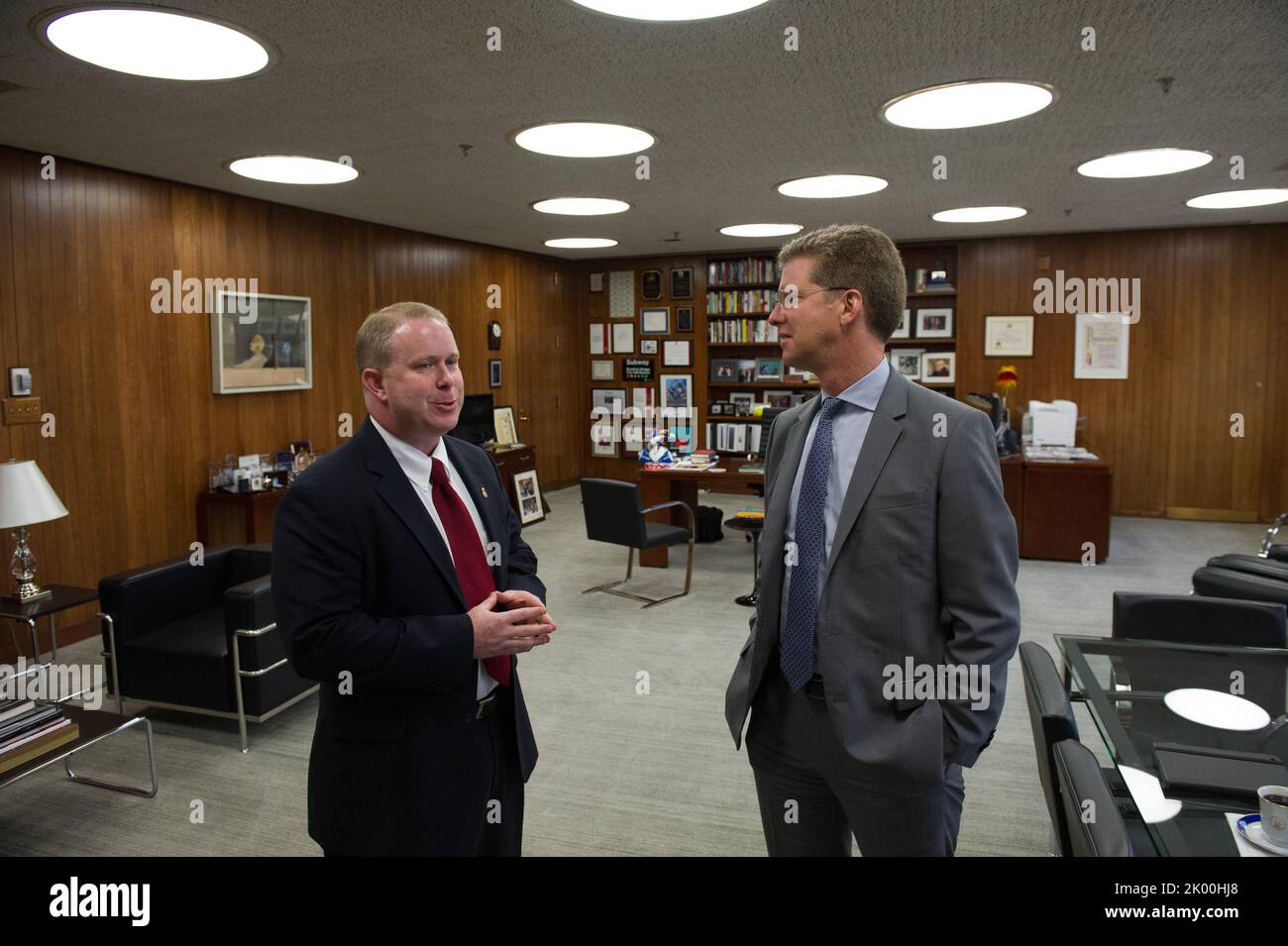 Inspector General David Montoya with Secretary Shaun Donovan Stock ...