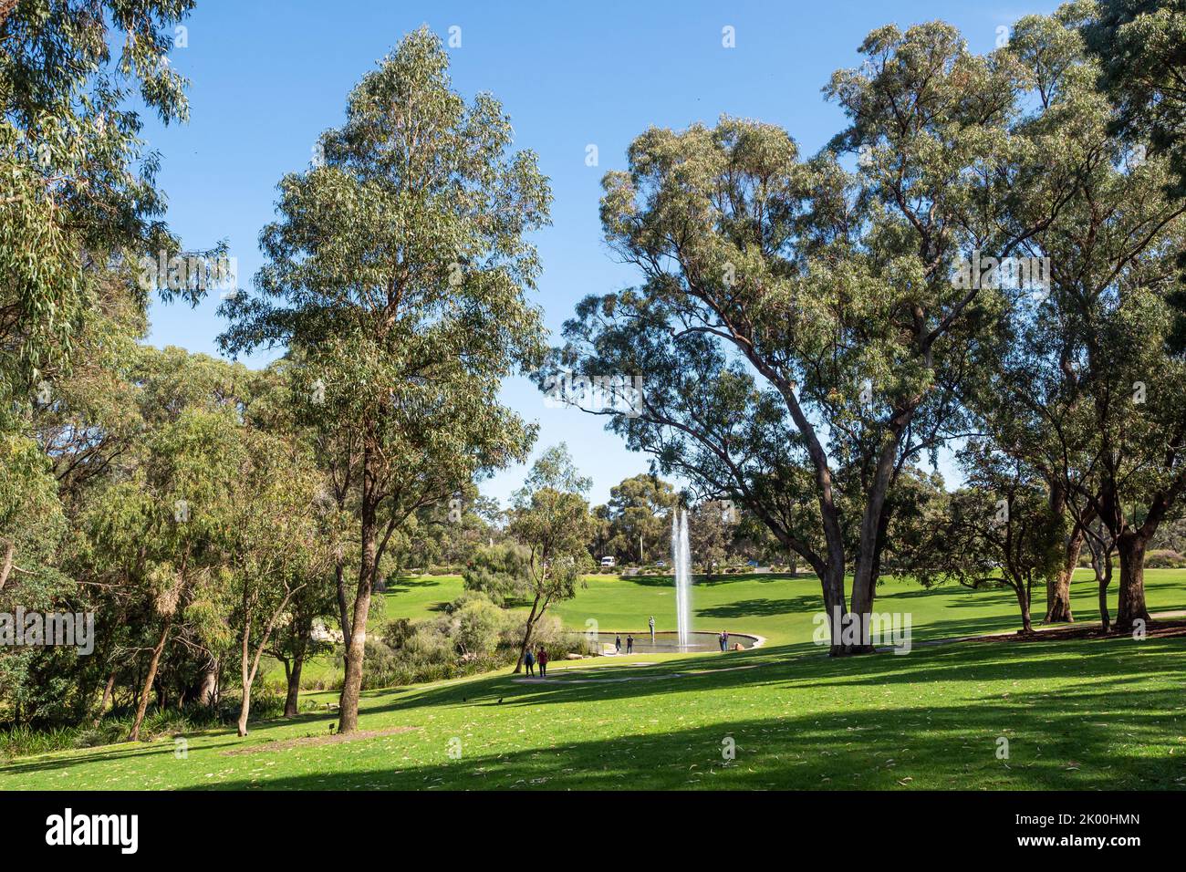 The Pioneer Women's Memorial Fountain is located in the Western ...