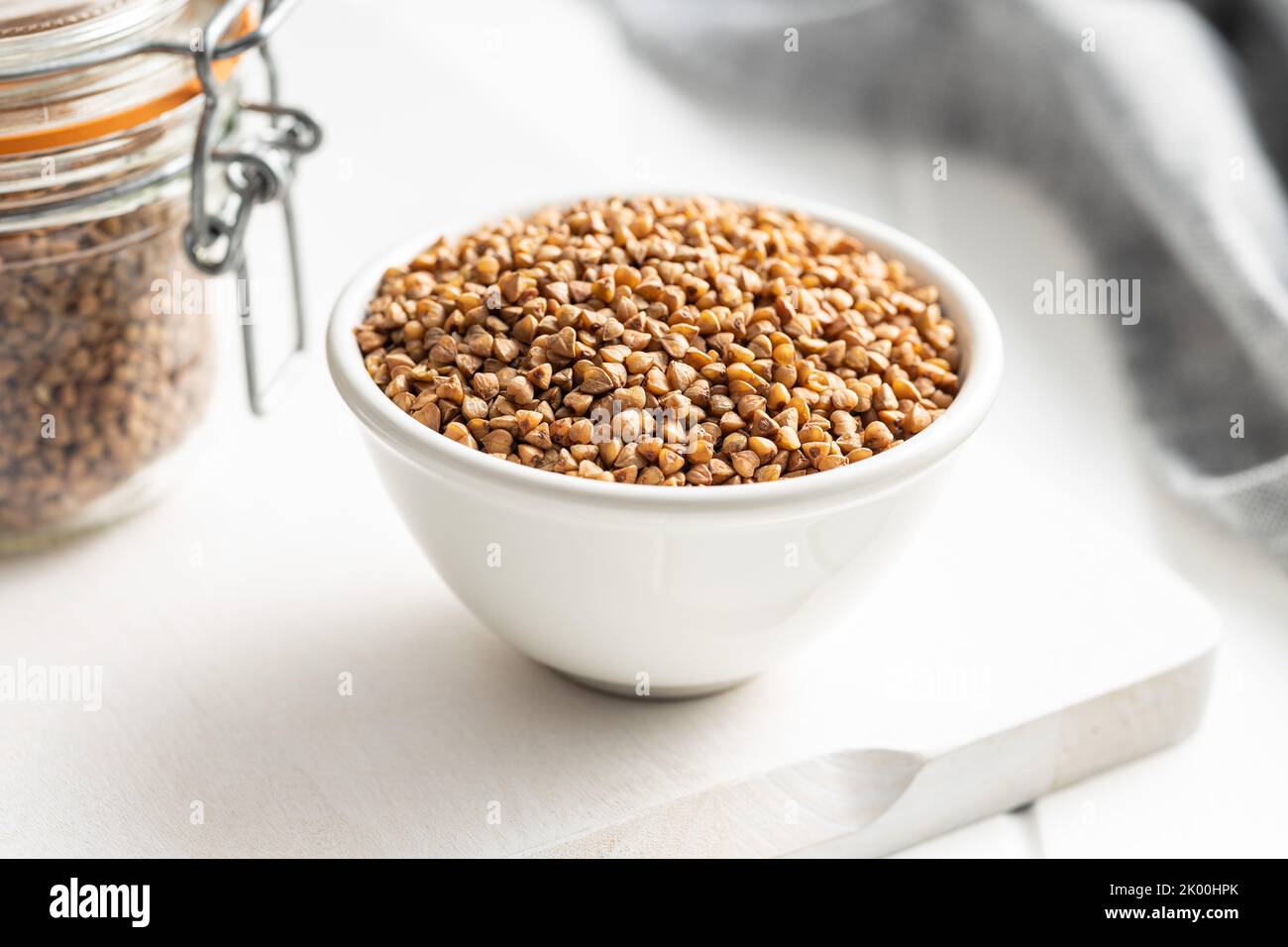 Whole buckwheat grain hi-res stock photography and images - Alamy