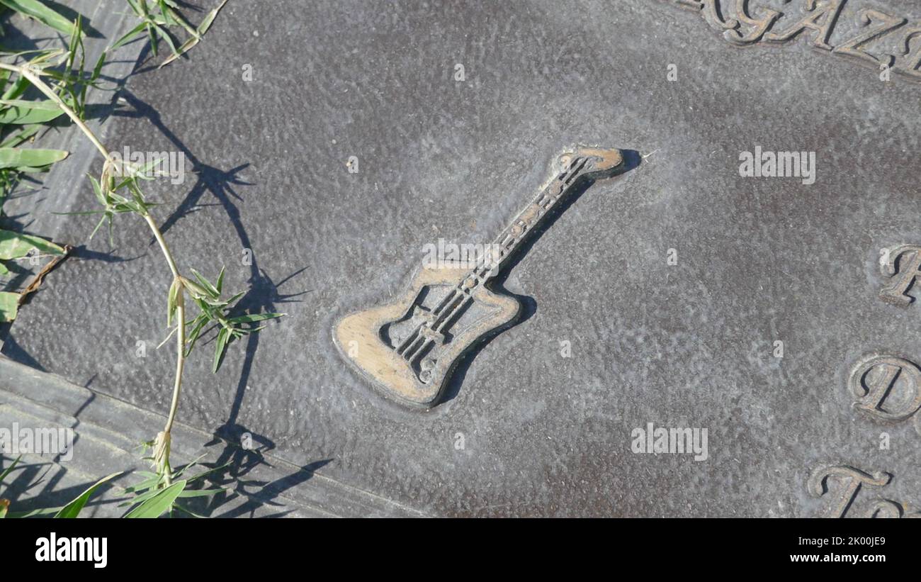 Los Angeles, California, USA 6th September 2022 Guitar on Rock Musician ...