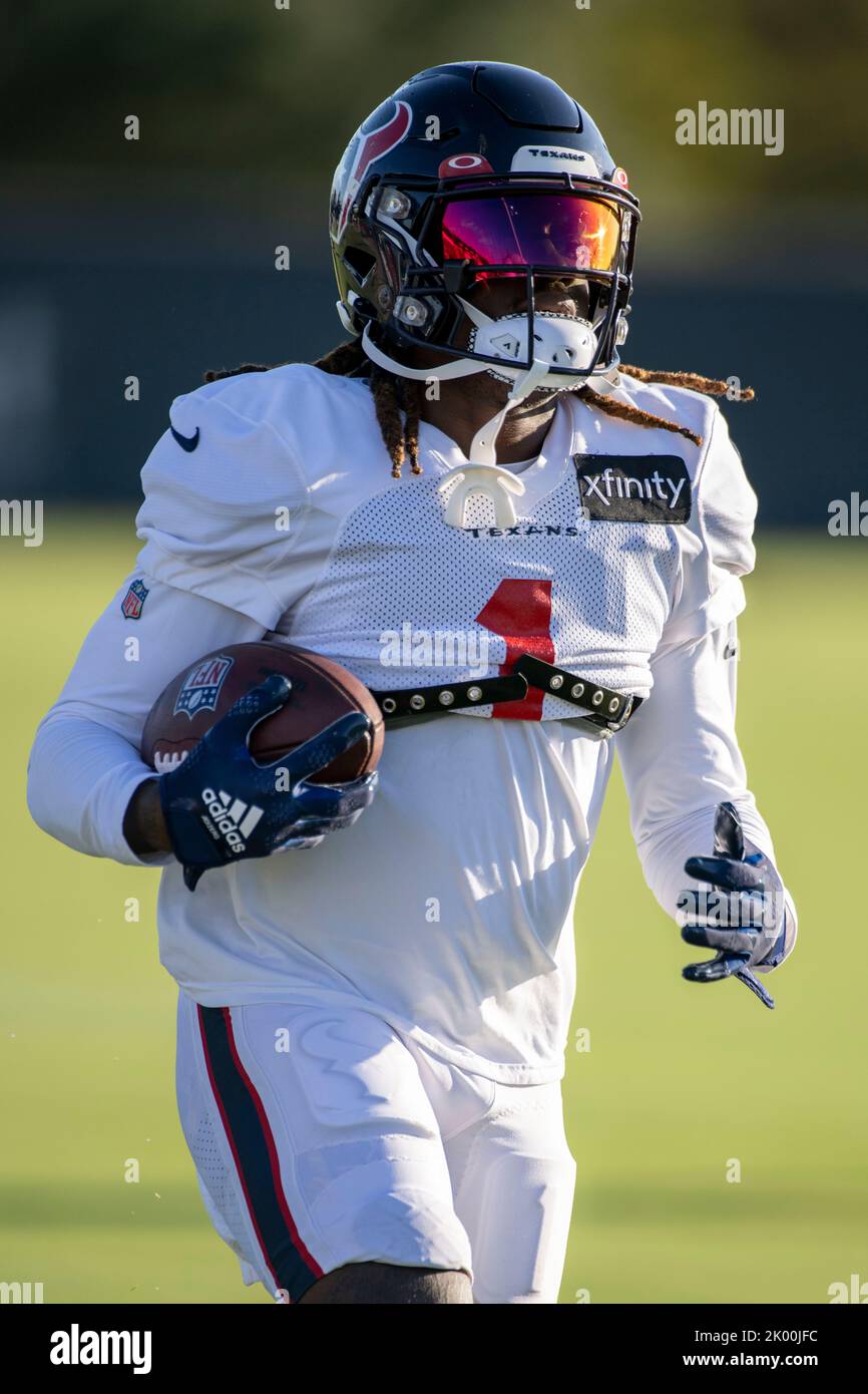 Houston Texans cornerback Tremon Smith (1) during the Houston Texans ...