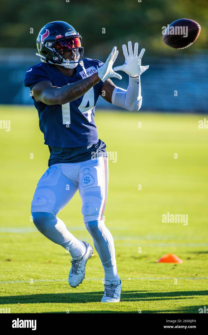 Houston Texans wide receiver Tyler Johnson (14) during the Houston ...
