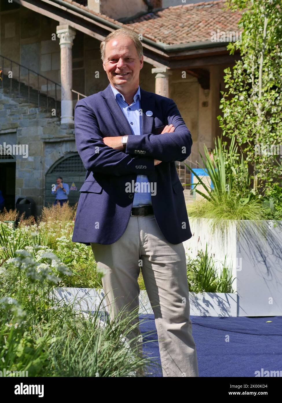 Cassian Schmidt for Master of Landscape naturalistic festival posing ...