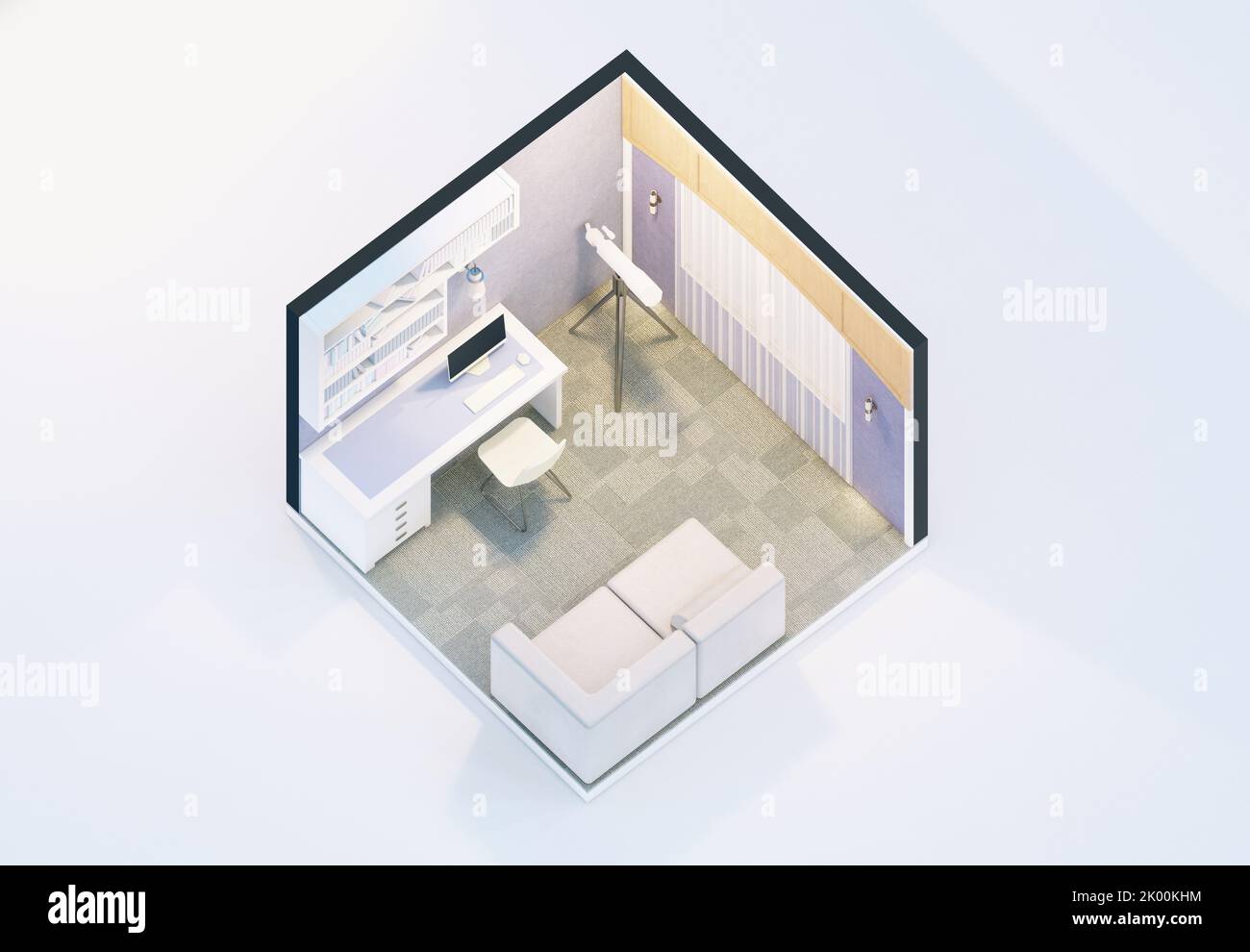 Axonometric view hi-res stock photography and images - Alamy
