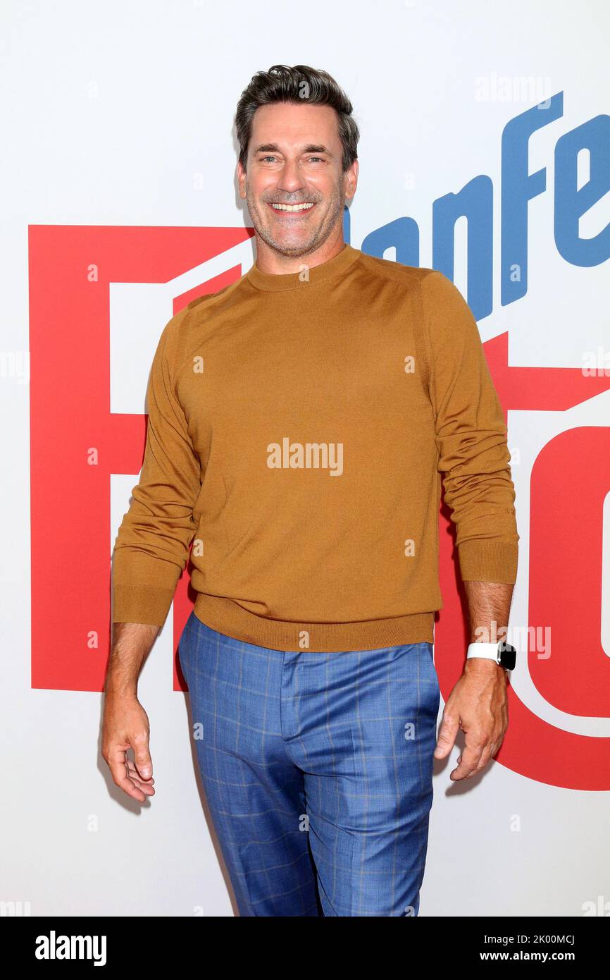 LOS ANGELES - SEP 7: Jon Hamm at the Confess, Fletch Premiere at The ...