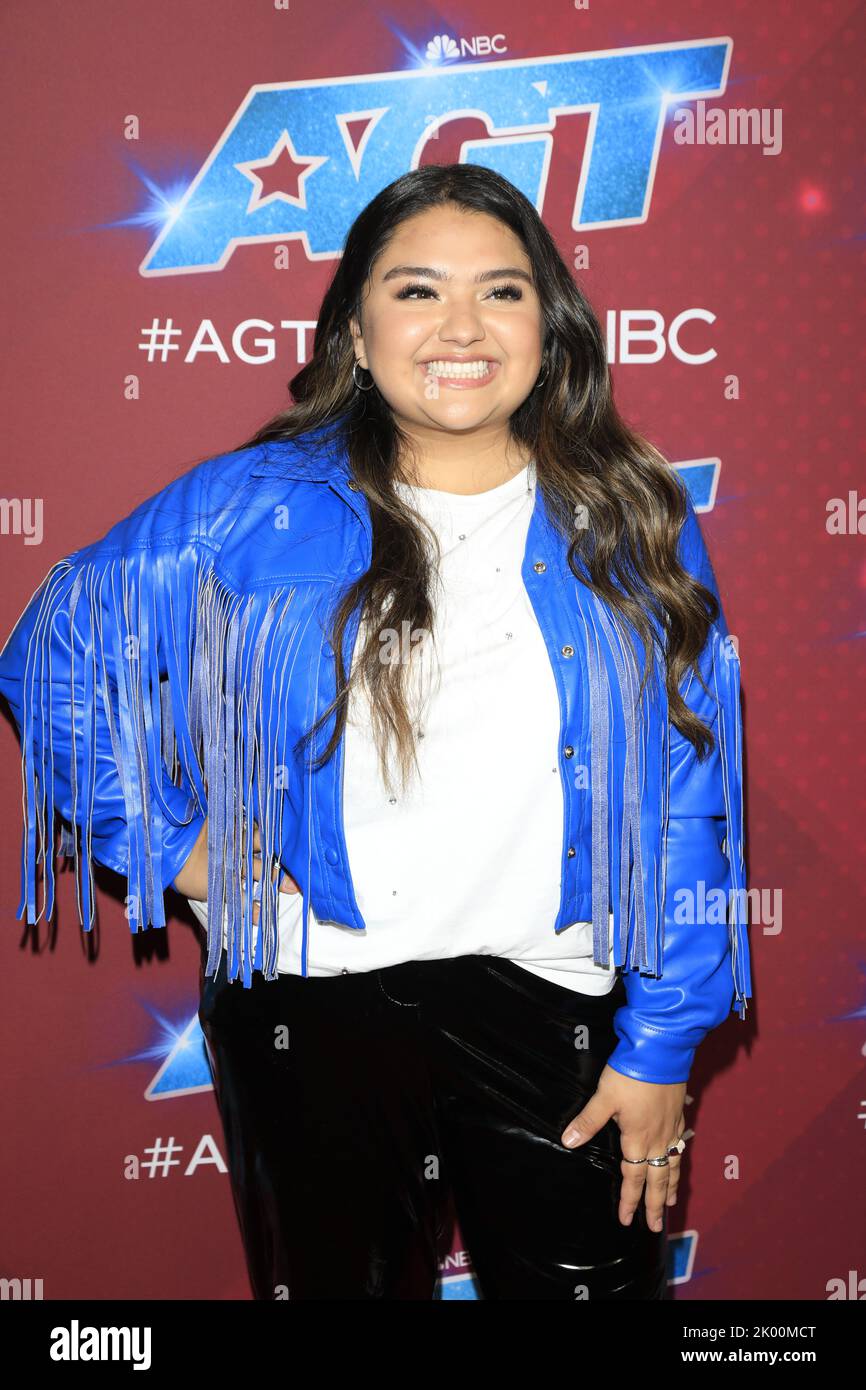 LOS ANGELES - SEP 6: Kristen Cruz at the America's Got Talent Season 17 ...