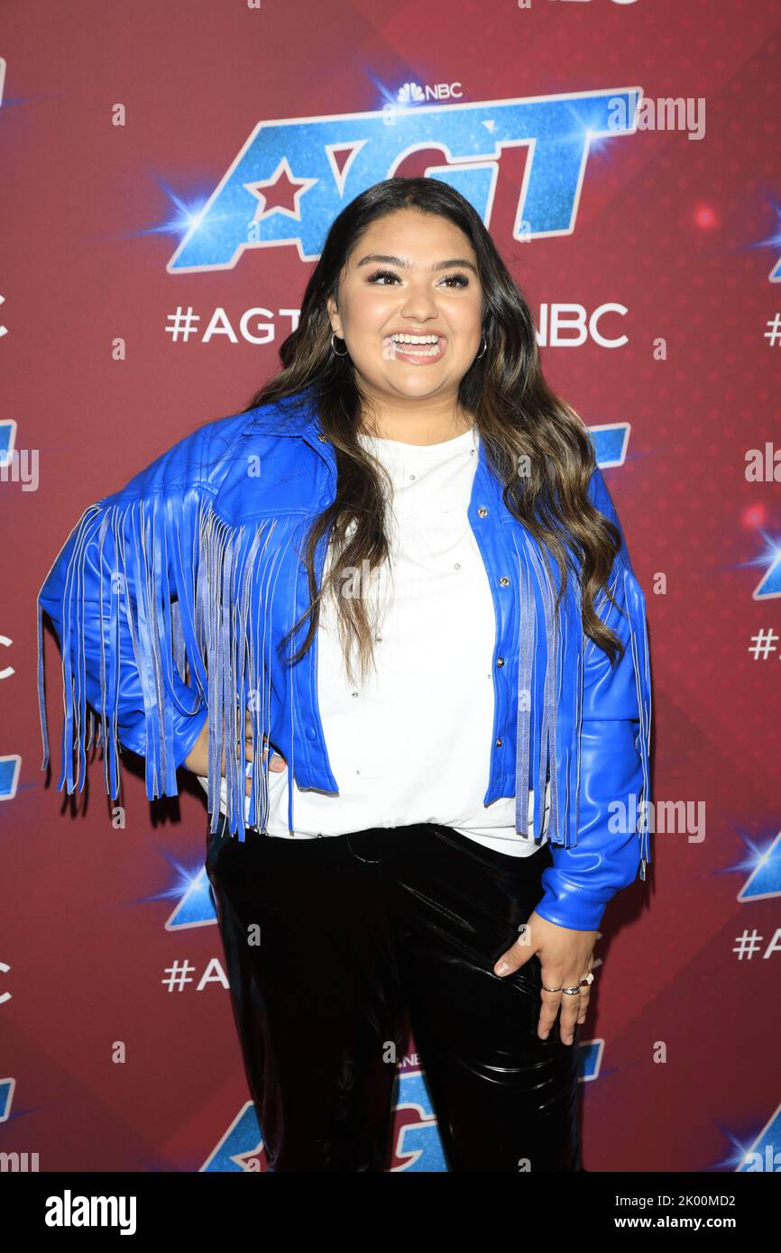 LOS ANGELES - SEP 6: Kristen Cruz at the America's Got Talent Season 17 ...