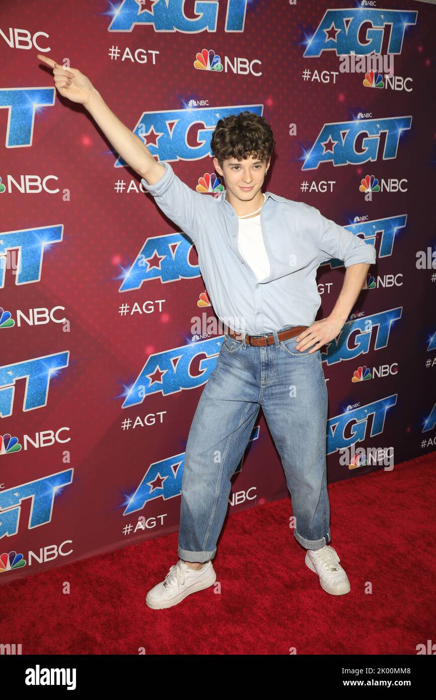 LOS ANGELES - SEP 6: Max Ostler at the America's Got Talent Season 17 ...