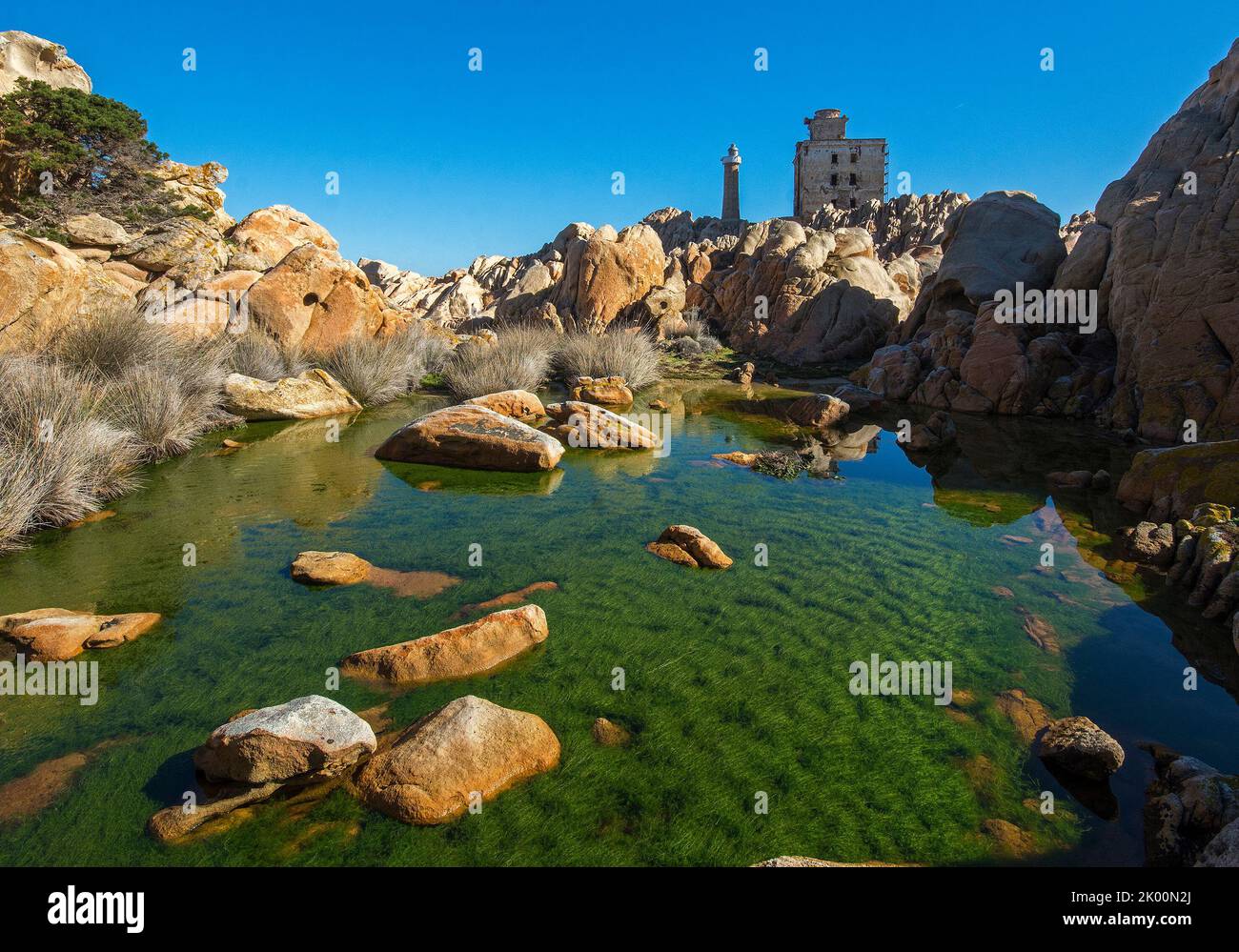 Faro di Razzoli, Sardegna Stock Photo - Alamy