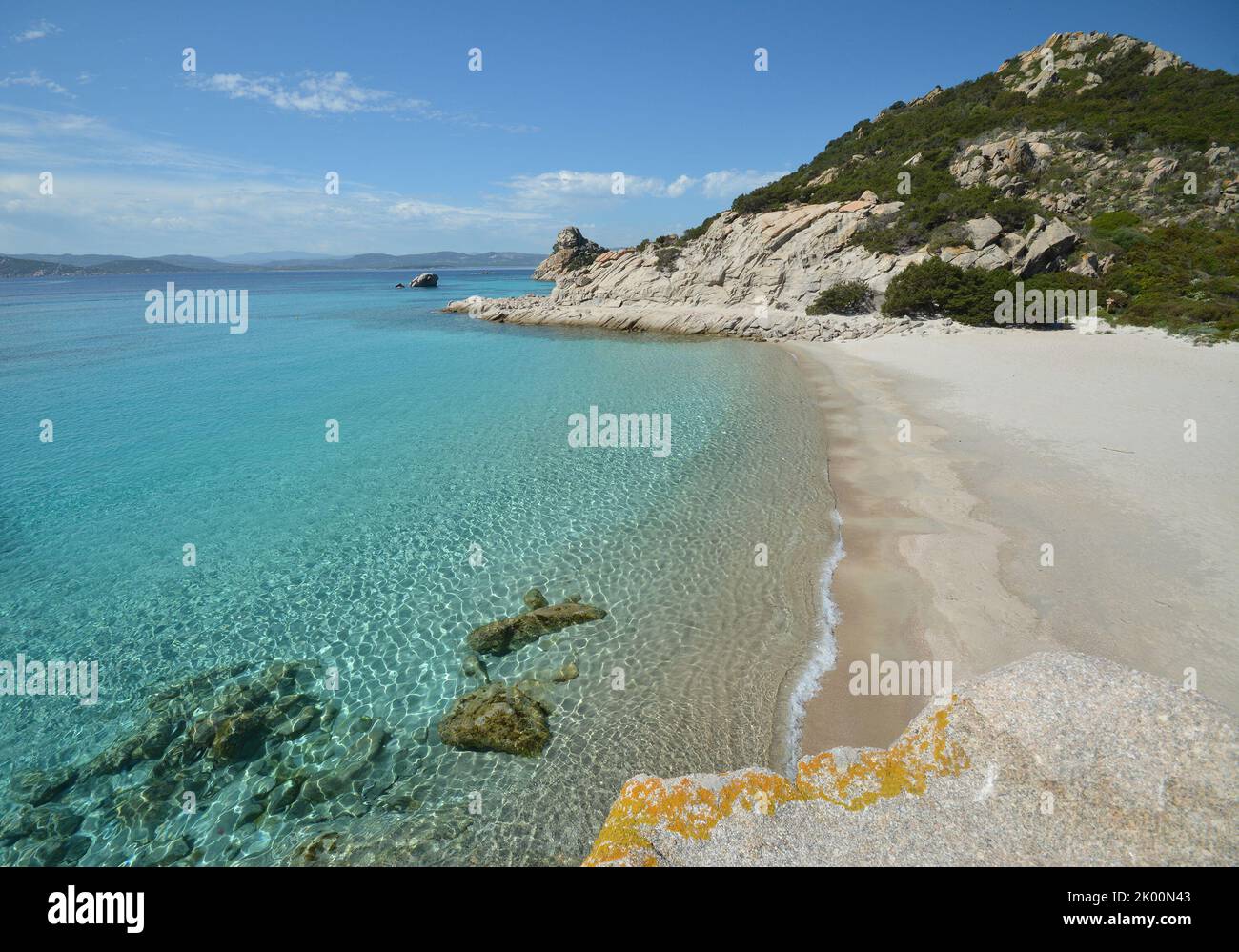 Spargi, Parco Nazionale Arcipelago di La Maddalena Stock Photo - Alamy