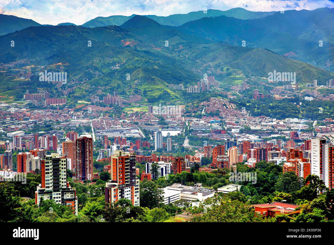 Medellin view hi-res stock photography and images - Alamy