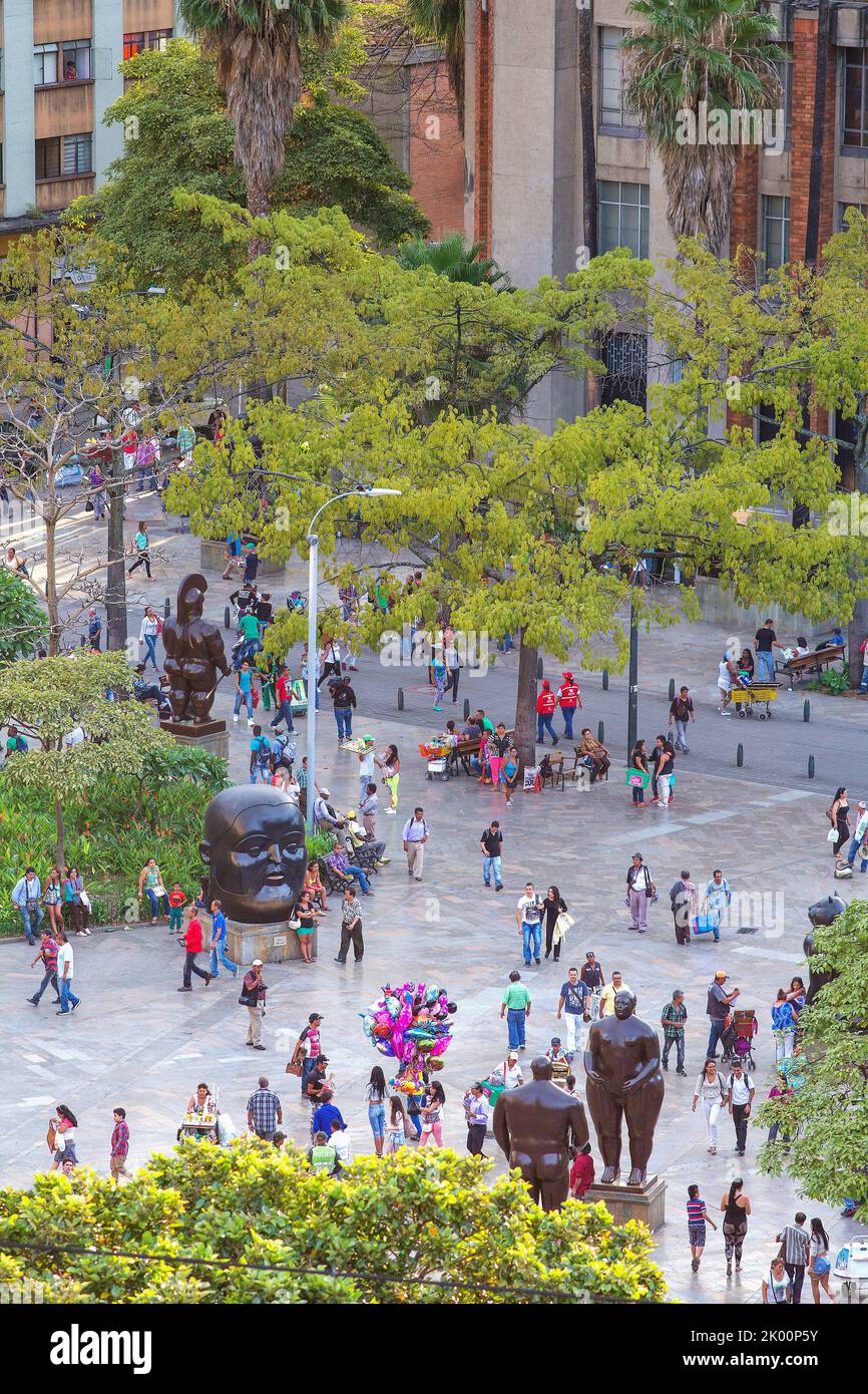 Botero plaza medellin colombia hi-res stock photography and images - Alamy