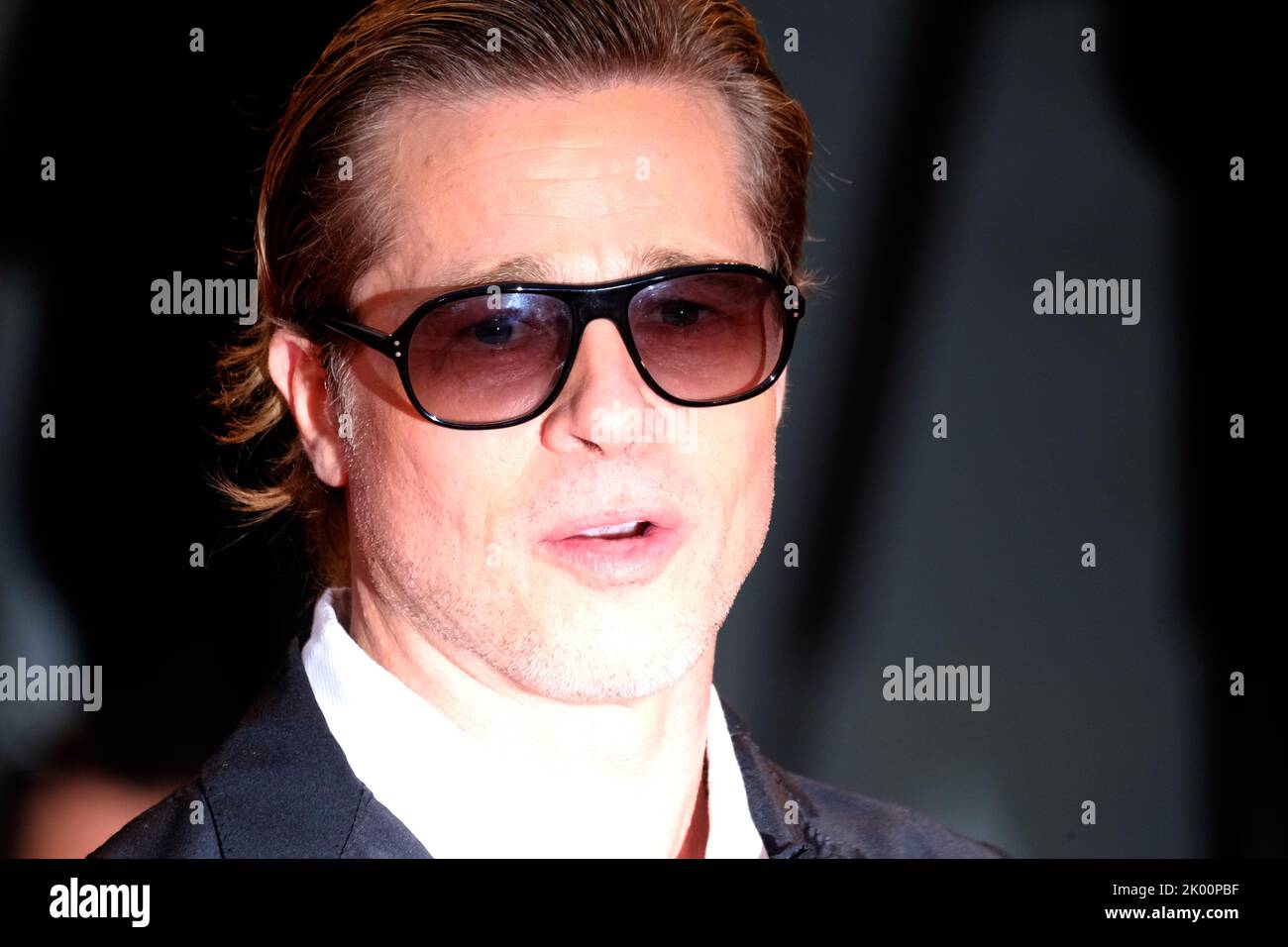 American actor Brad Pitt at the 79 Venice International Film Festival ...