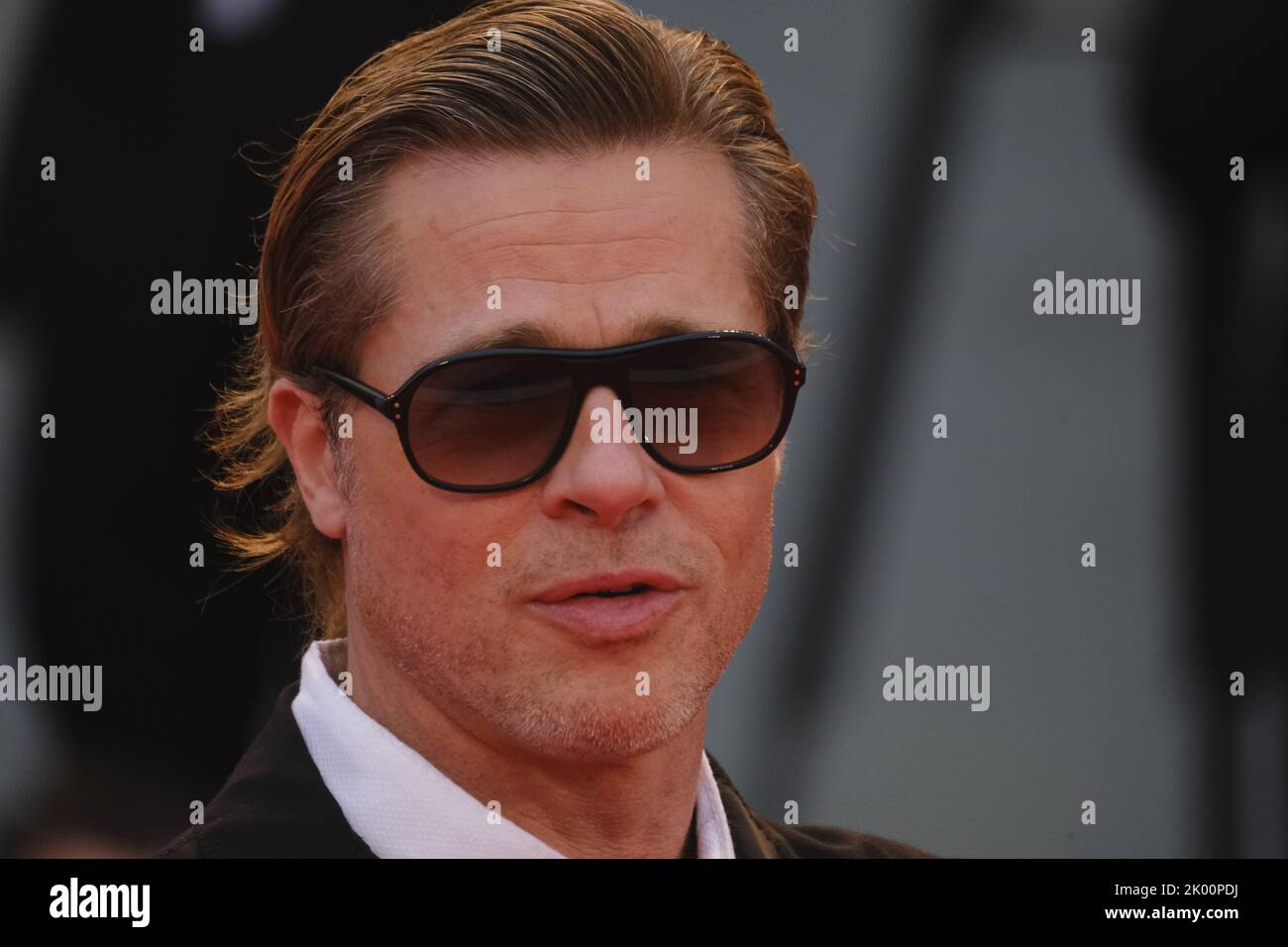 American actor Brad Pitt at the 79 Venice International Film Festival ...
