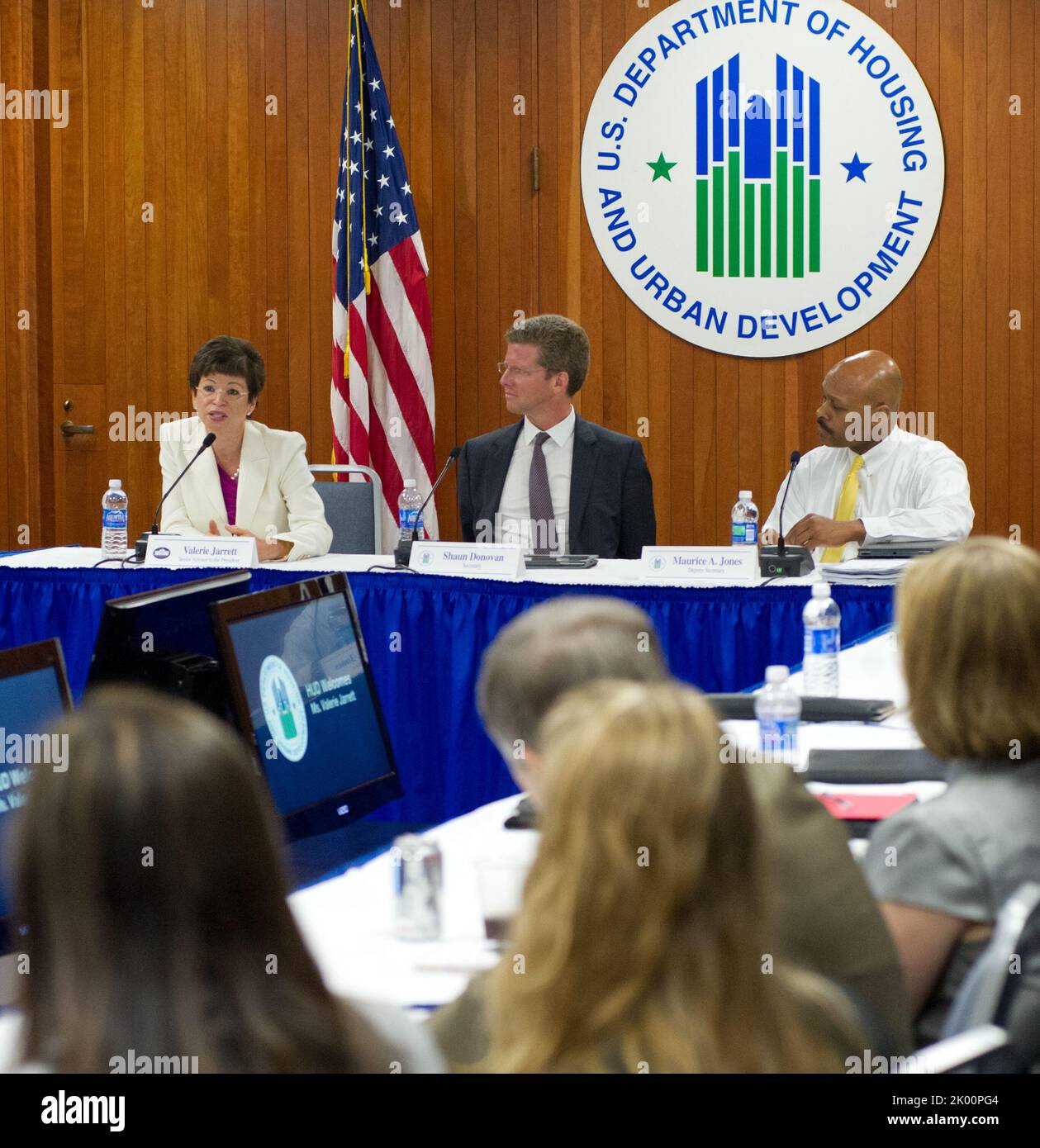Visit of Valerie Jarrett, Senior Presidential Advisor, to HUD ...