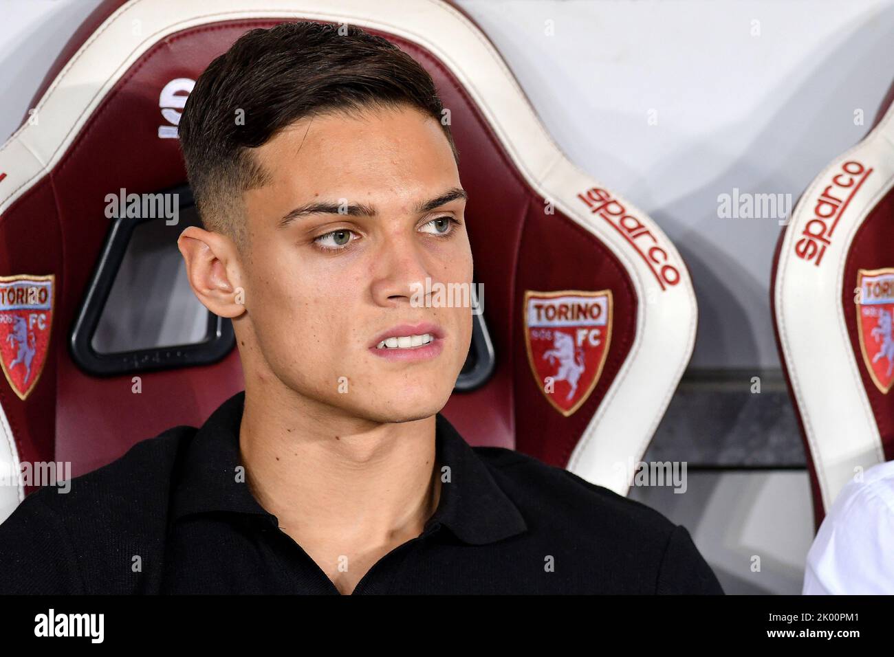 Samuele Ricci of Torino FC looks on during the Serie A 2022/23 match ...